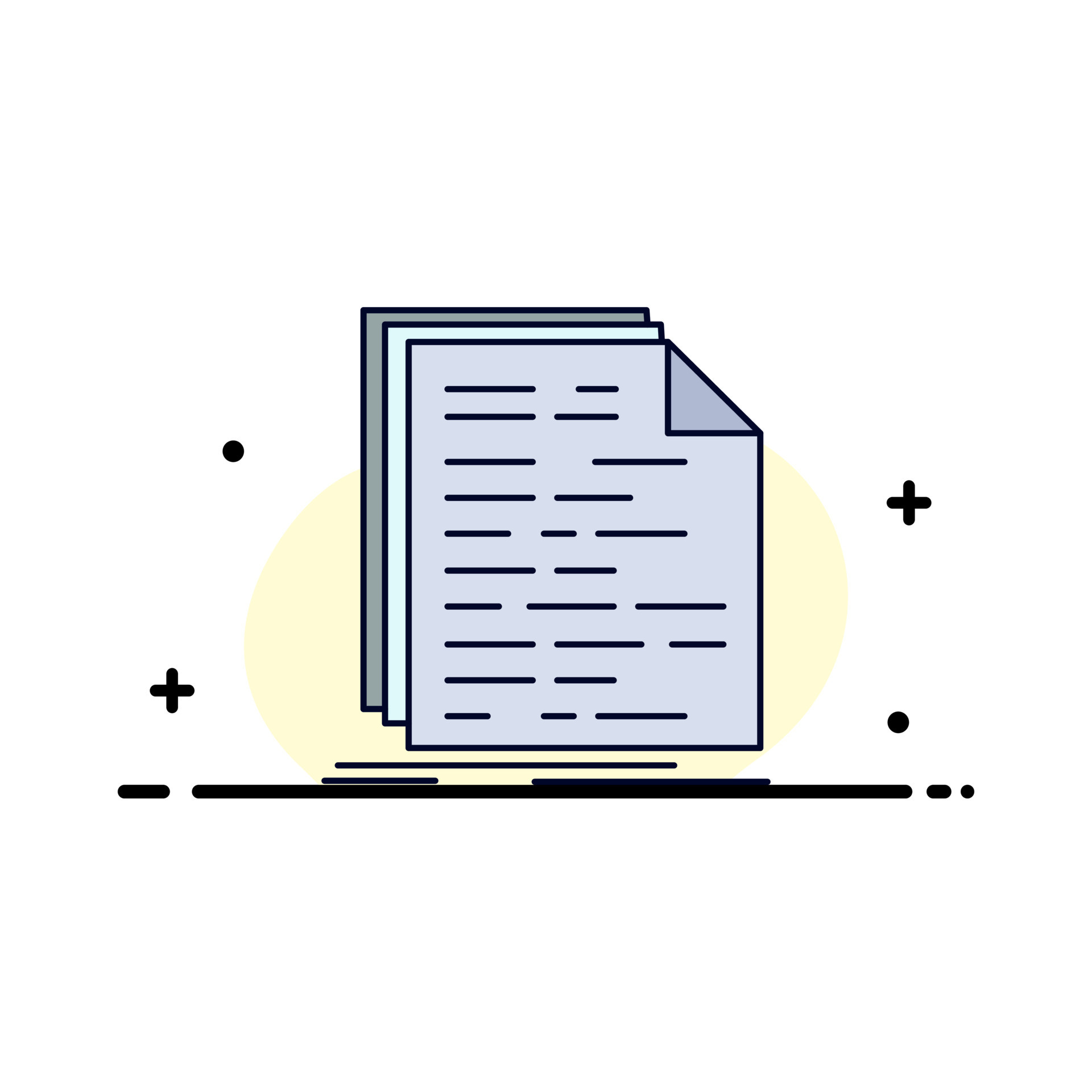 Code Coding Doc Programming Script Flat Color Icon Vector 19120228 Vector Art At Vecteezy