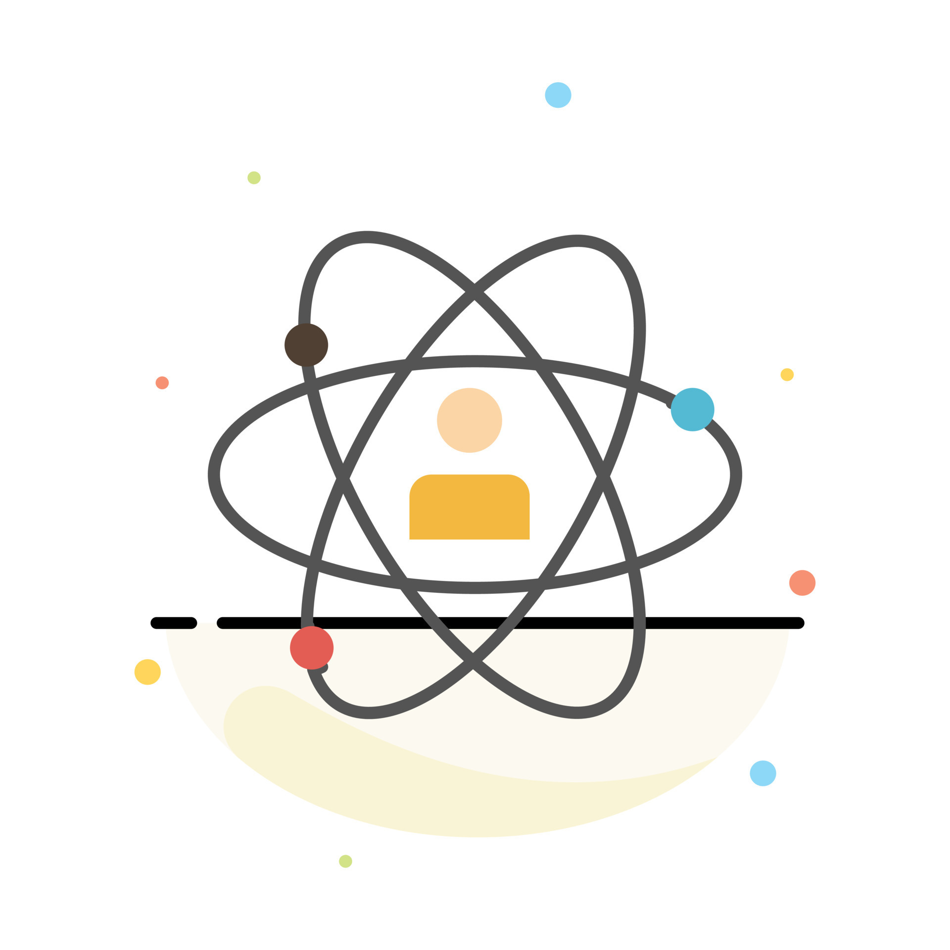 Development Growth Human Person Personal Power Talent Abstract Flat ...