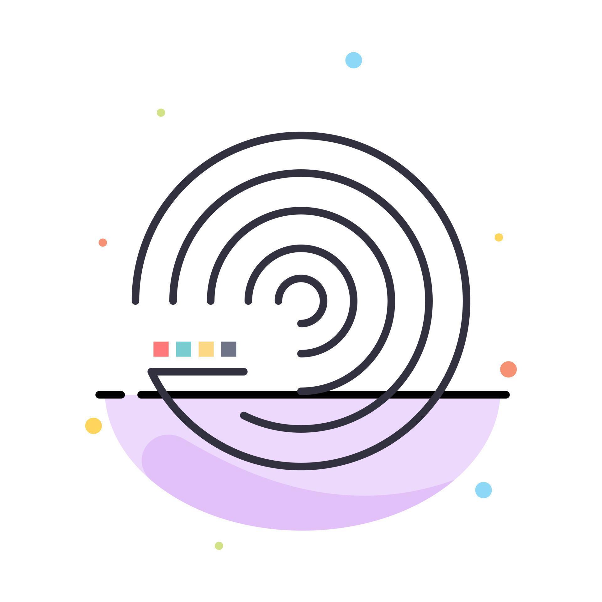 Forecasting Model Forecasting Model Science Abstract Flat Color Icon Template 19124454 Vector