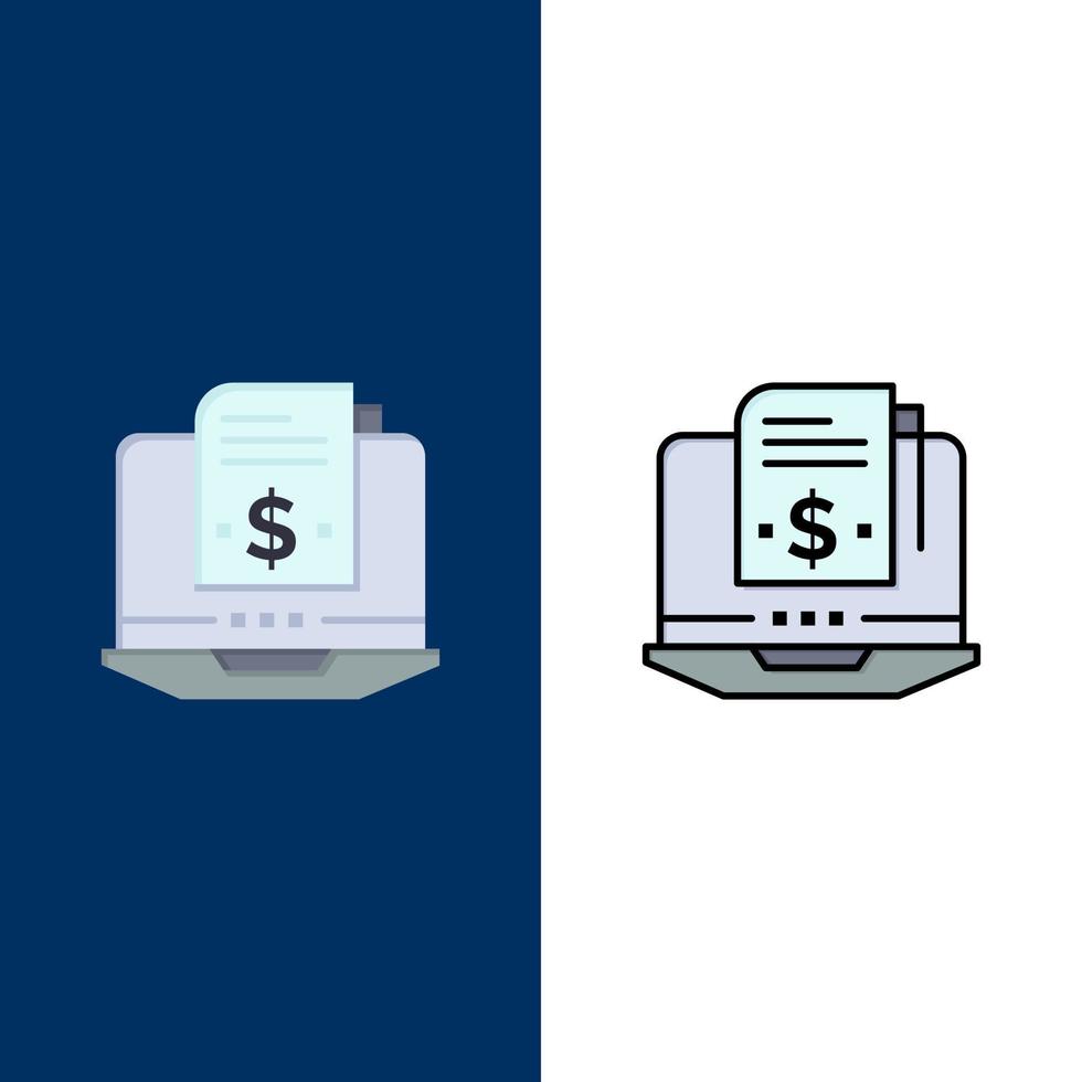 Subscription Model Subscription Model Digital Icons Flat and Line ...