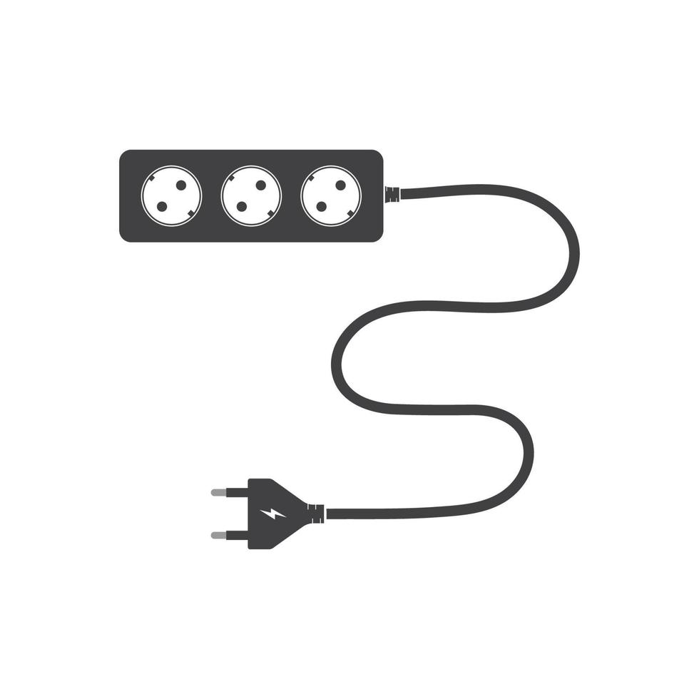 Electric Socket Plug Vector Illustration 19135868 Vector Art At Vecteezy