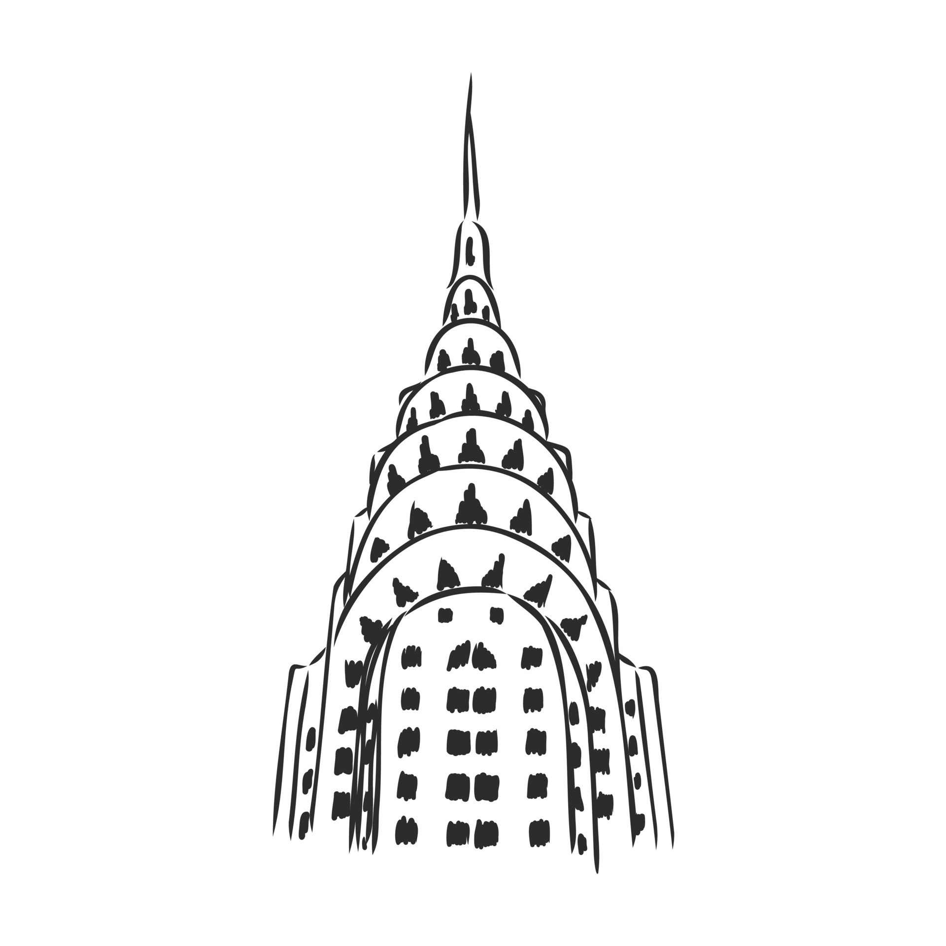 new york city vector sketch 19139528 Vector Art at Vecteezy