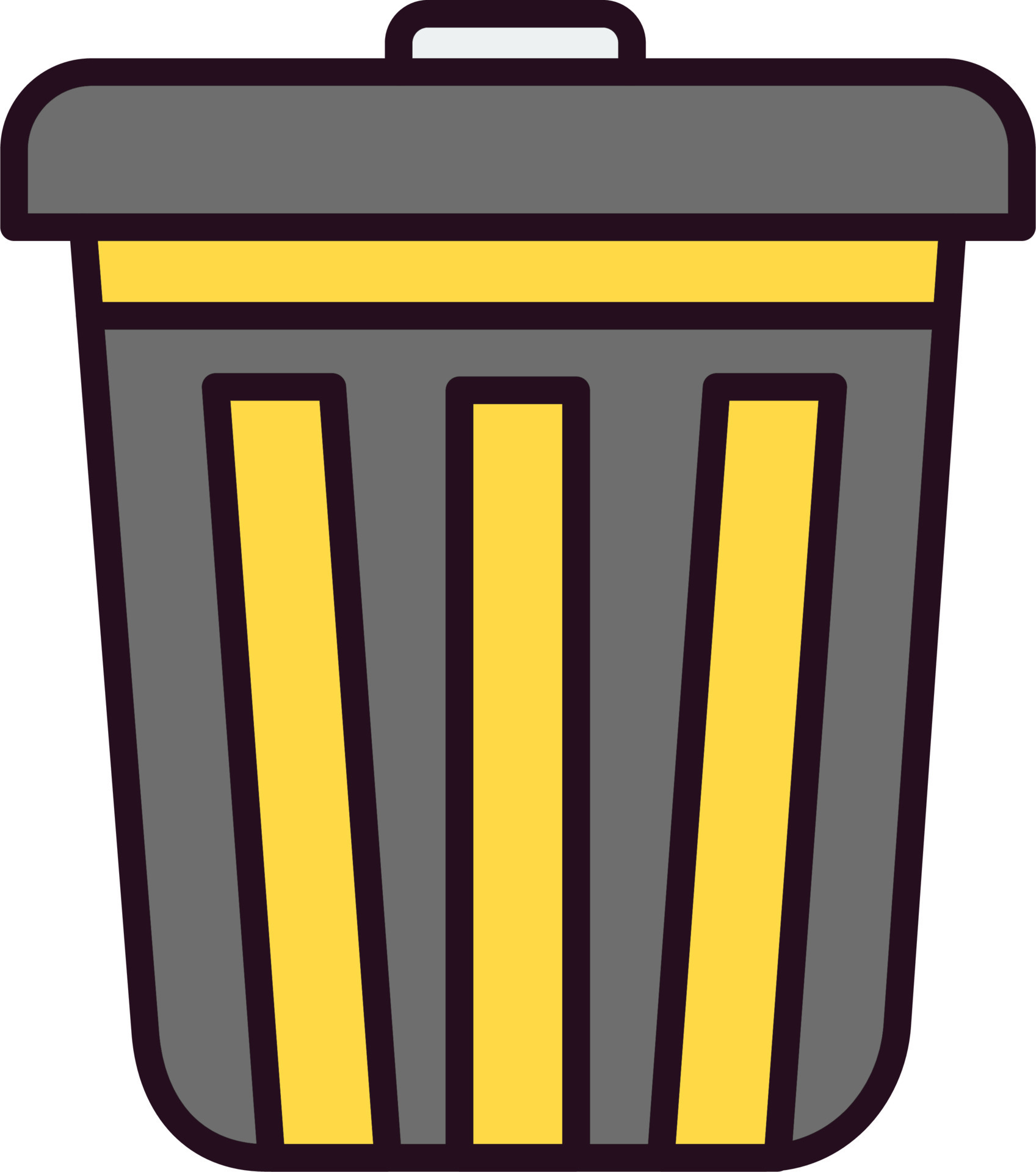 Dustbin Vector Icon 19147429 Vector Art at Vecteezy Dustbin Vector Icon 19147429 Vector Art at Vecteezy