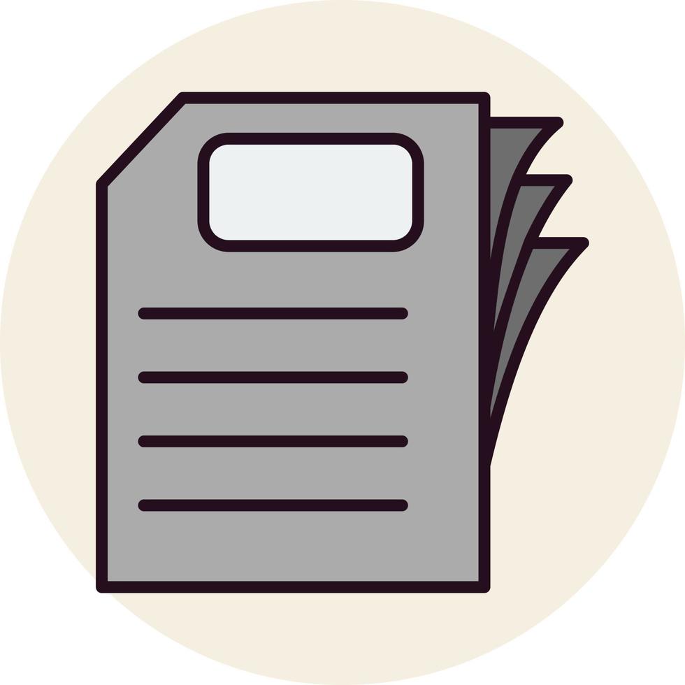 Paper Vector Icon 19147430 Vector Art at Vecteezy