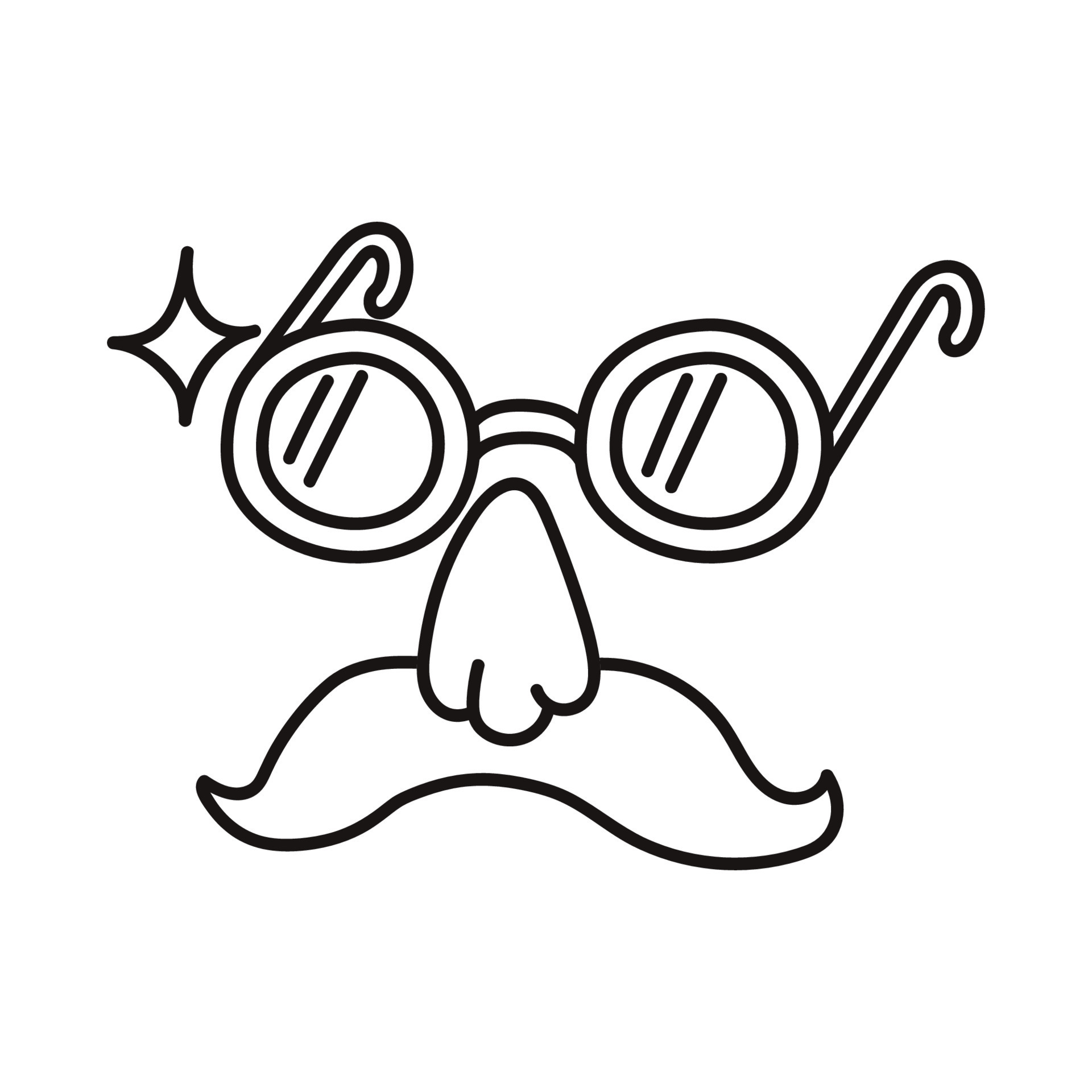 Weird Glasses Clip Art