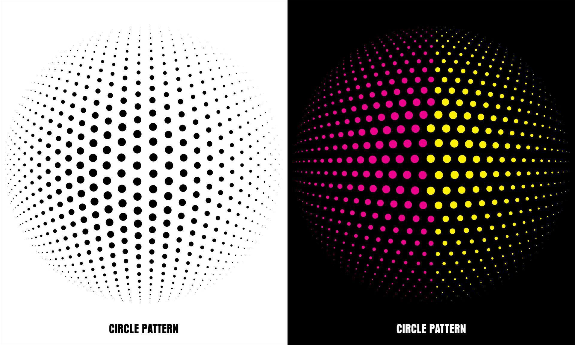 Modern Circle pattern vector . New design of circle pattern vector ...