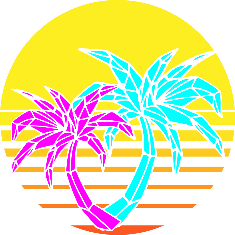 Palm tree png graphic clipart design 19152547 PNG