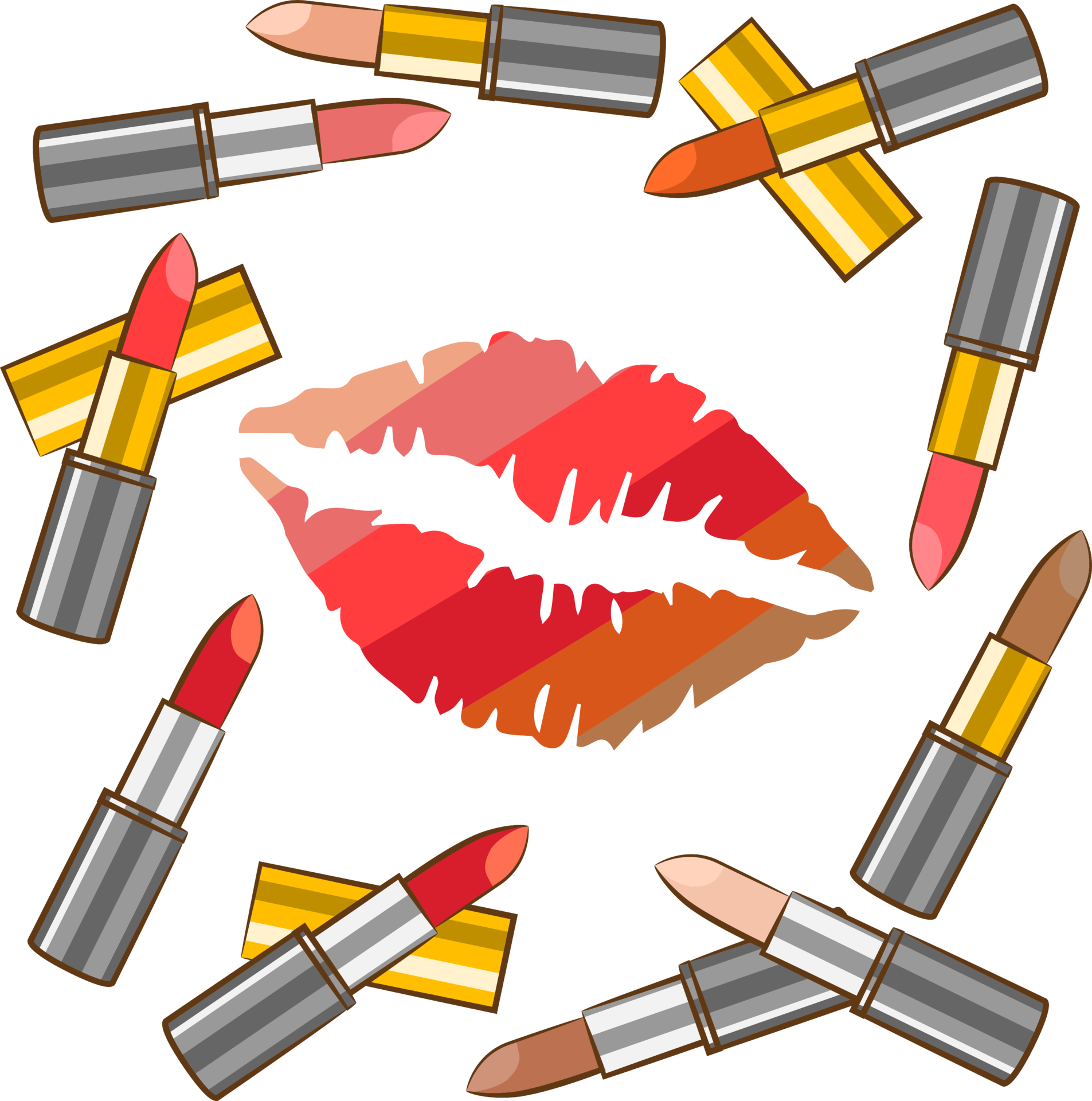 Lipstick Png Graphic Clipart Design 19152803 Png