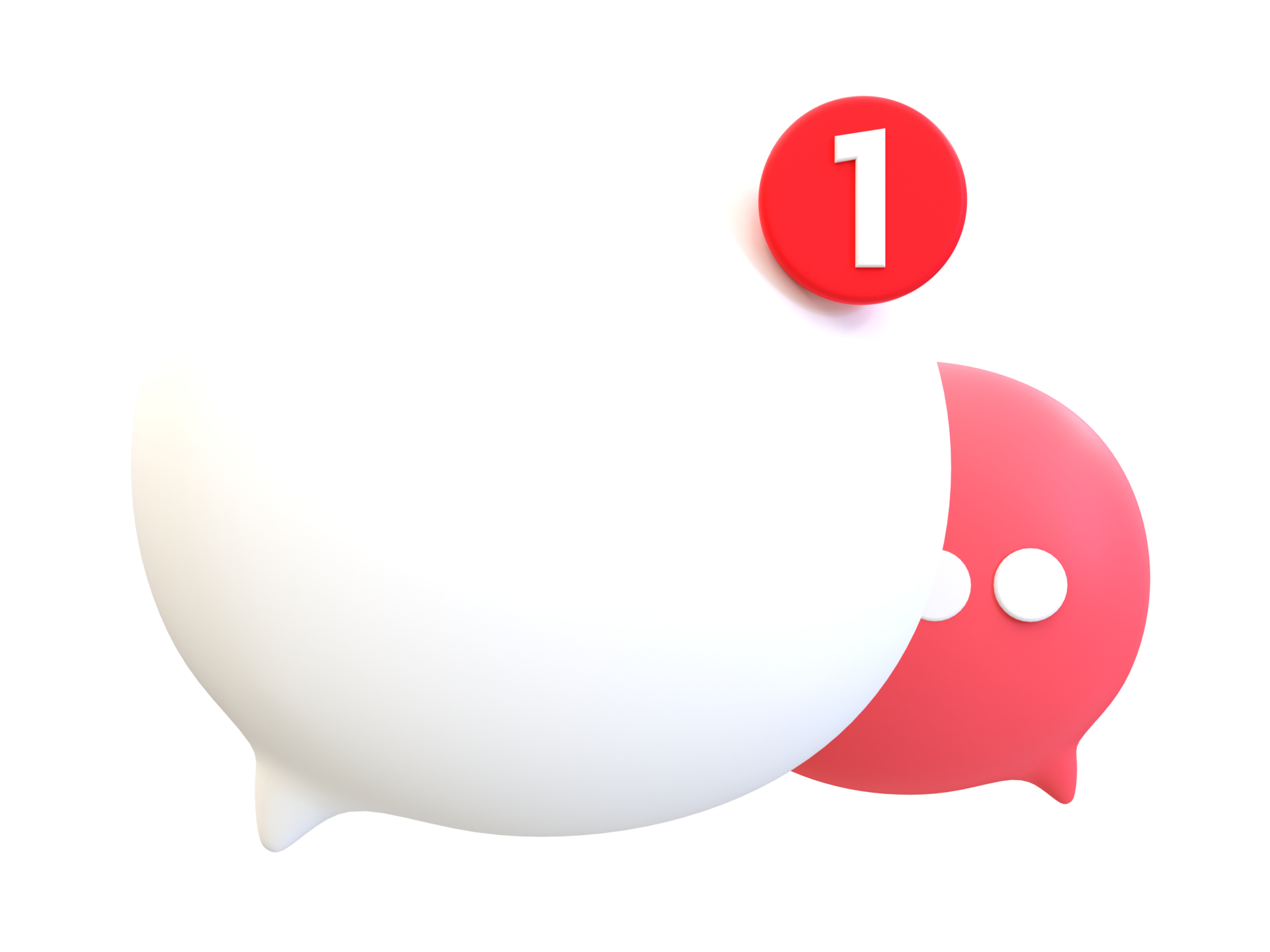 3d minimal blank message bubble. notification box. reminder speech ... 3d minimal blank message bubble. notification box. reminder speech ...