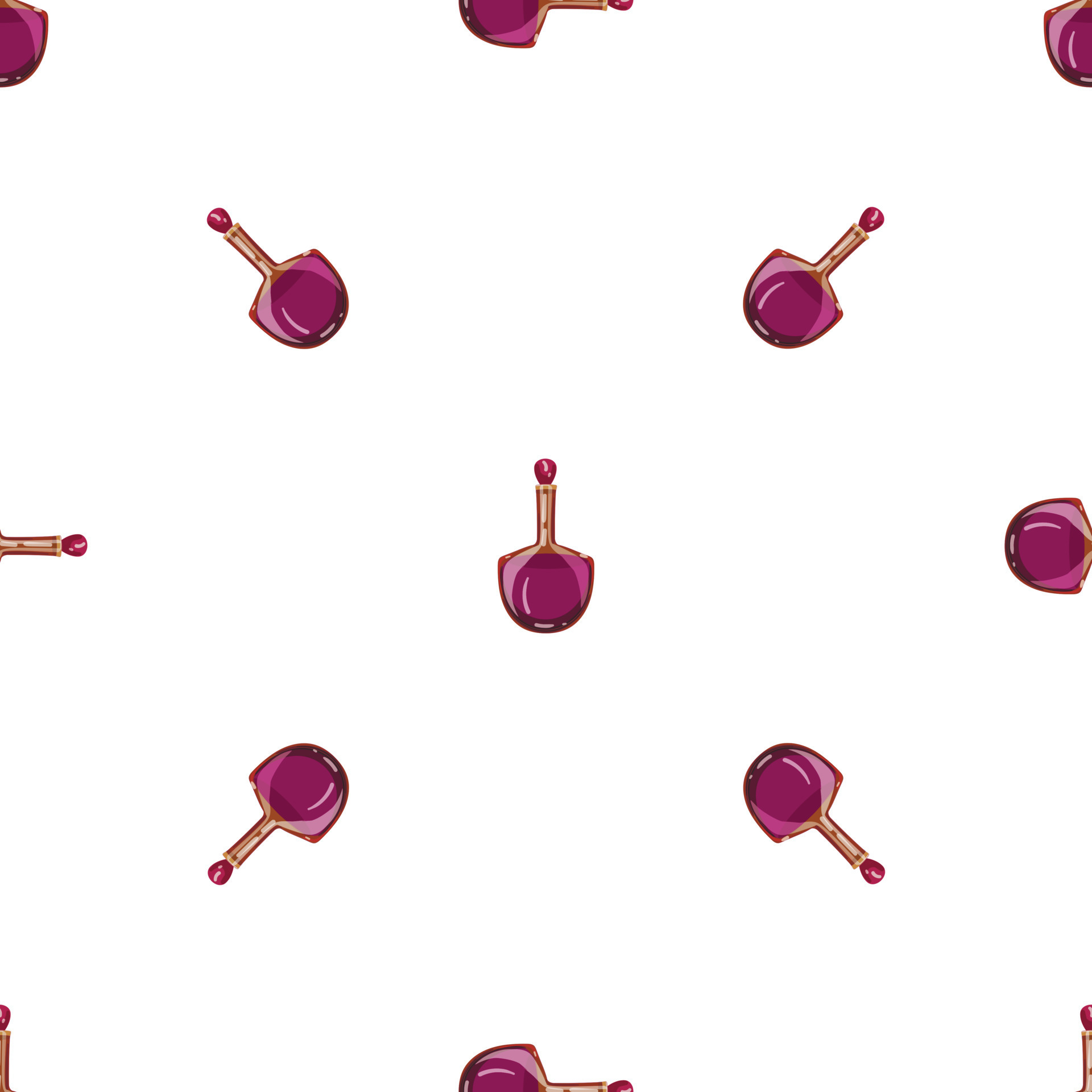 Elixir bottle pattern seamless vector 19153068 Vector Art at Vecteezy