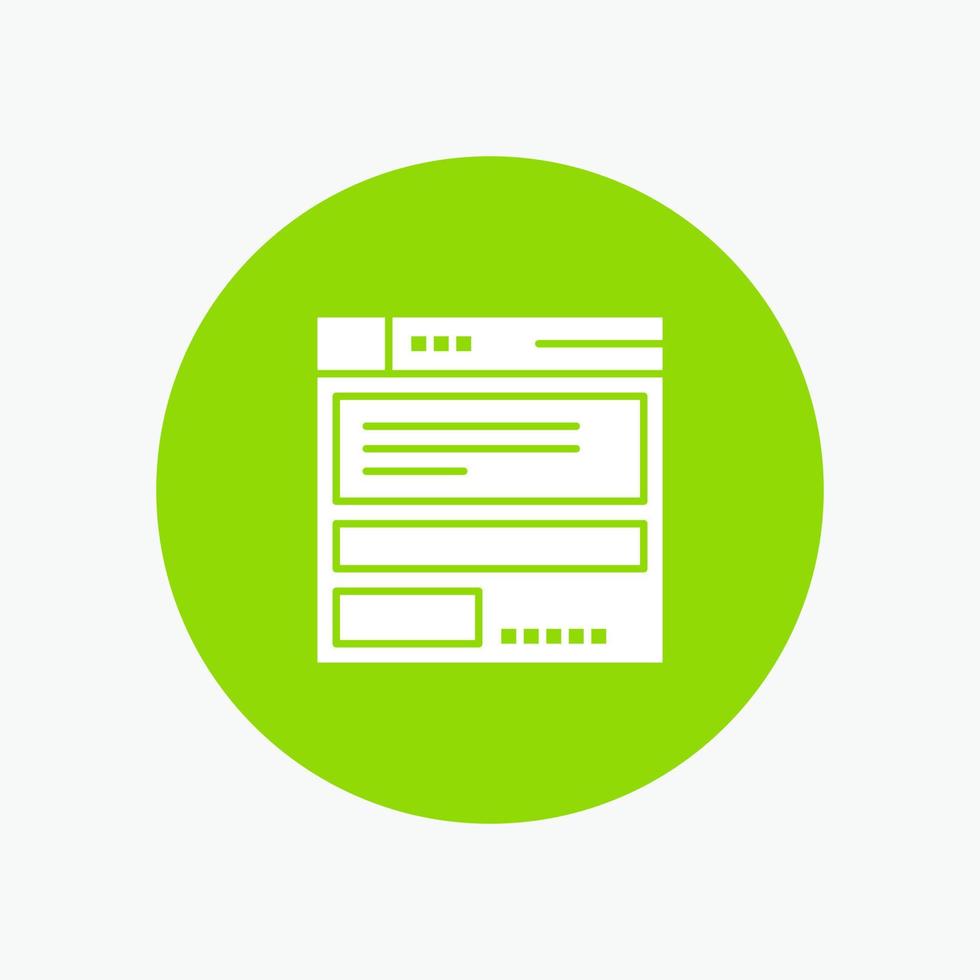 File Browser Computing Code White Glyph Icon 19170139 Vector Art At Vecteezy