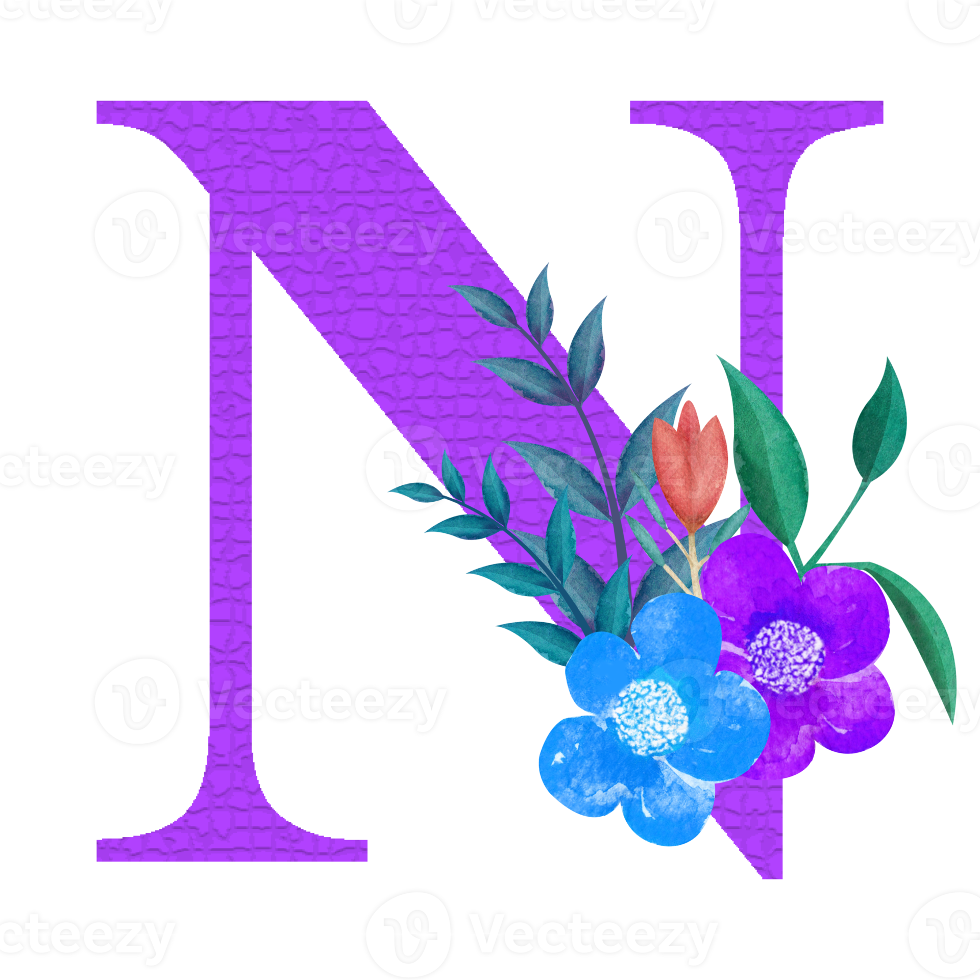 Clipart De Alfabeto Floral Design De Clipart De Letras Botânicas 19170501 Png