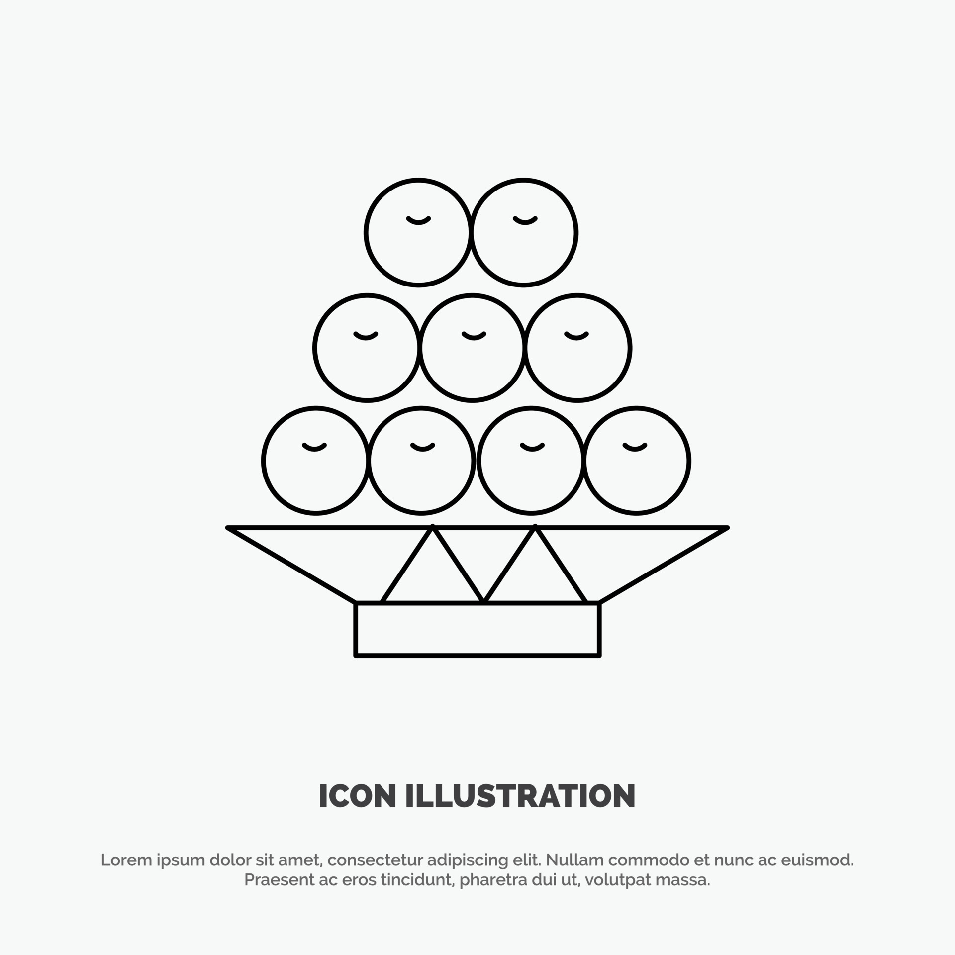 Food Fruit China Chinese Vector Line Icon 19172100 Vector Art At Vecteezy