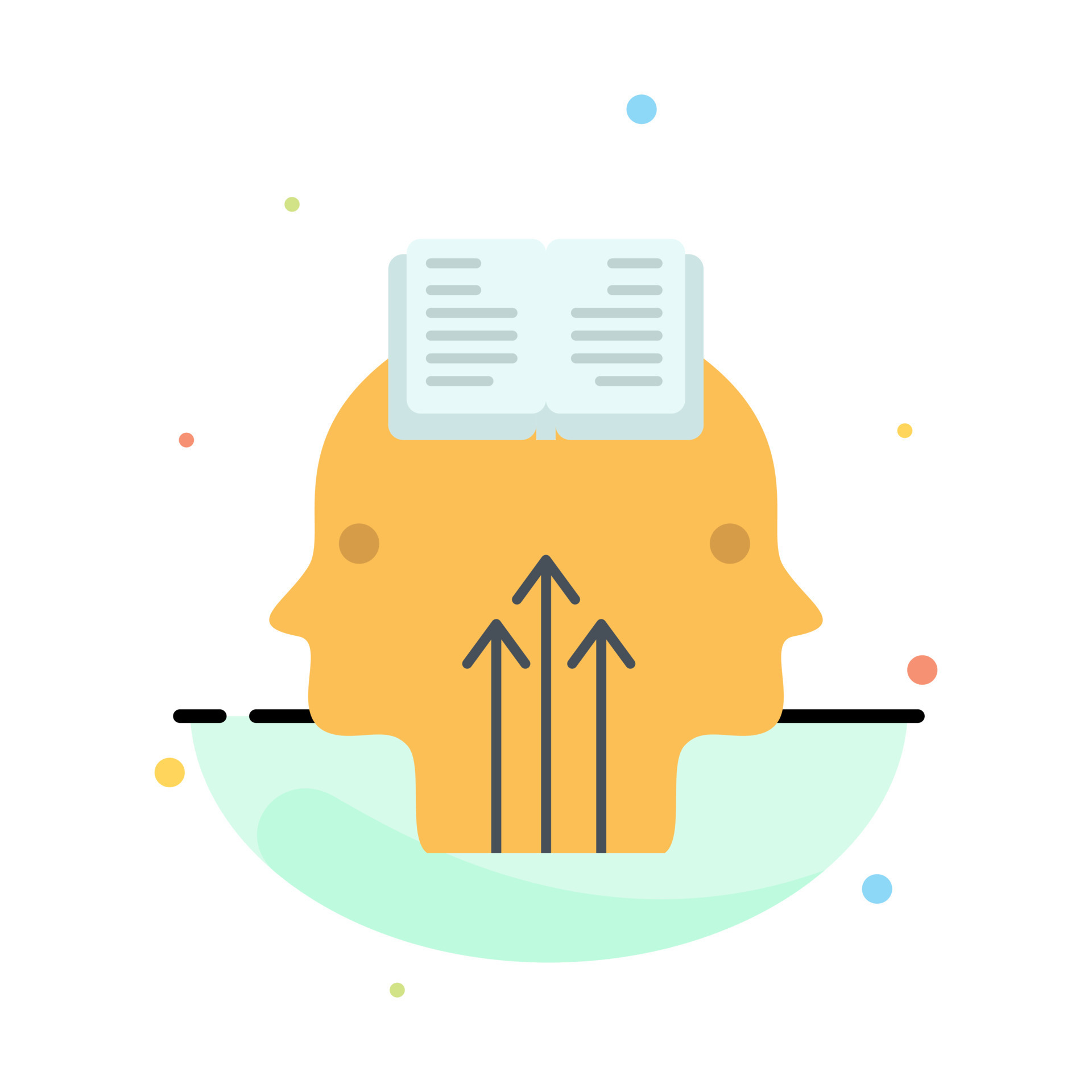 Mind Reading Programming Man Abstract Flat Color Icon Template 19172441 Vector Art At Vecteezy