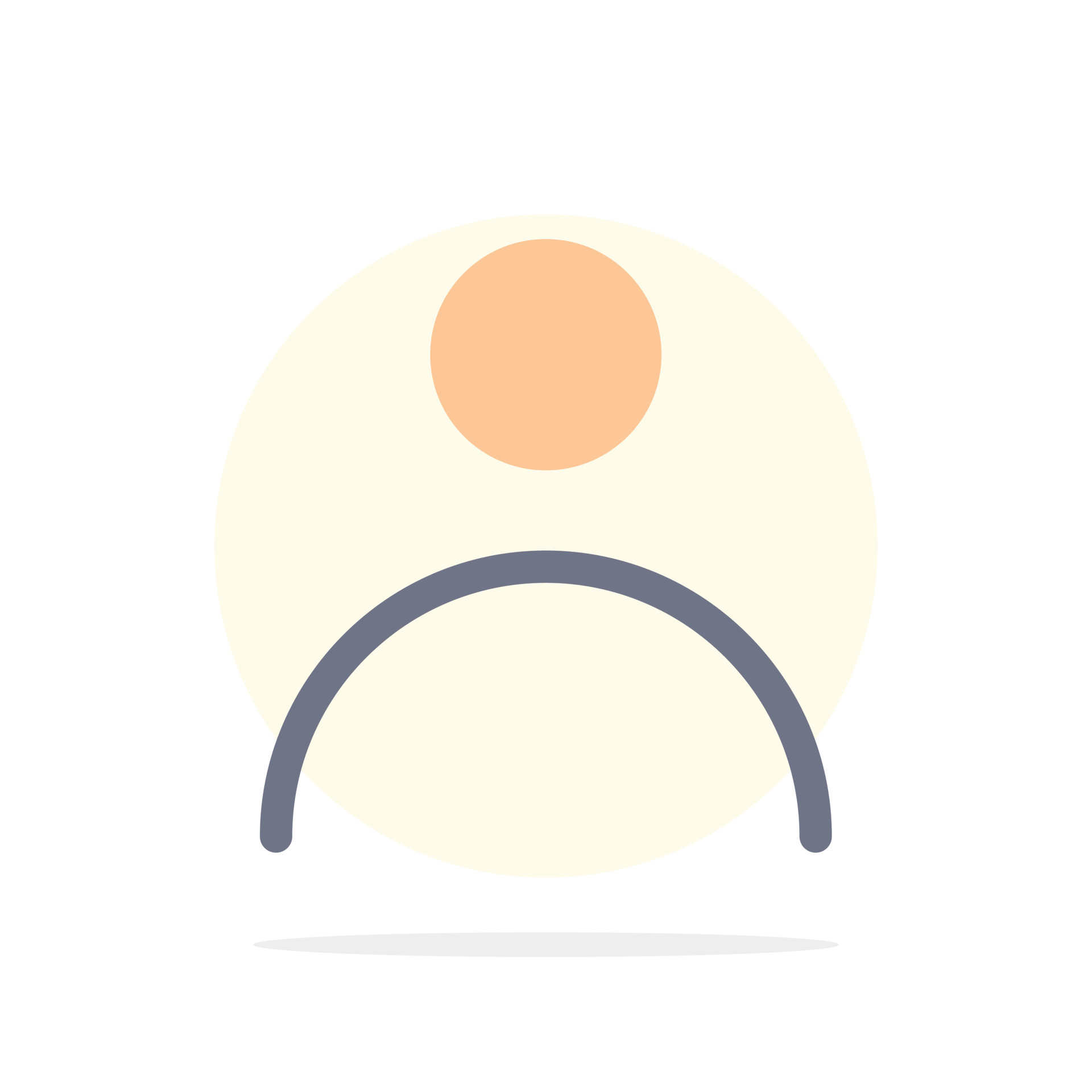 Personal Personalization Profile User Abstract Circle Background Flat Color Icon 19177927 Vector