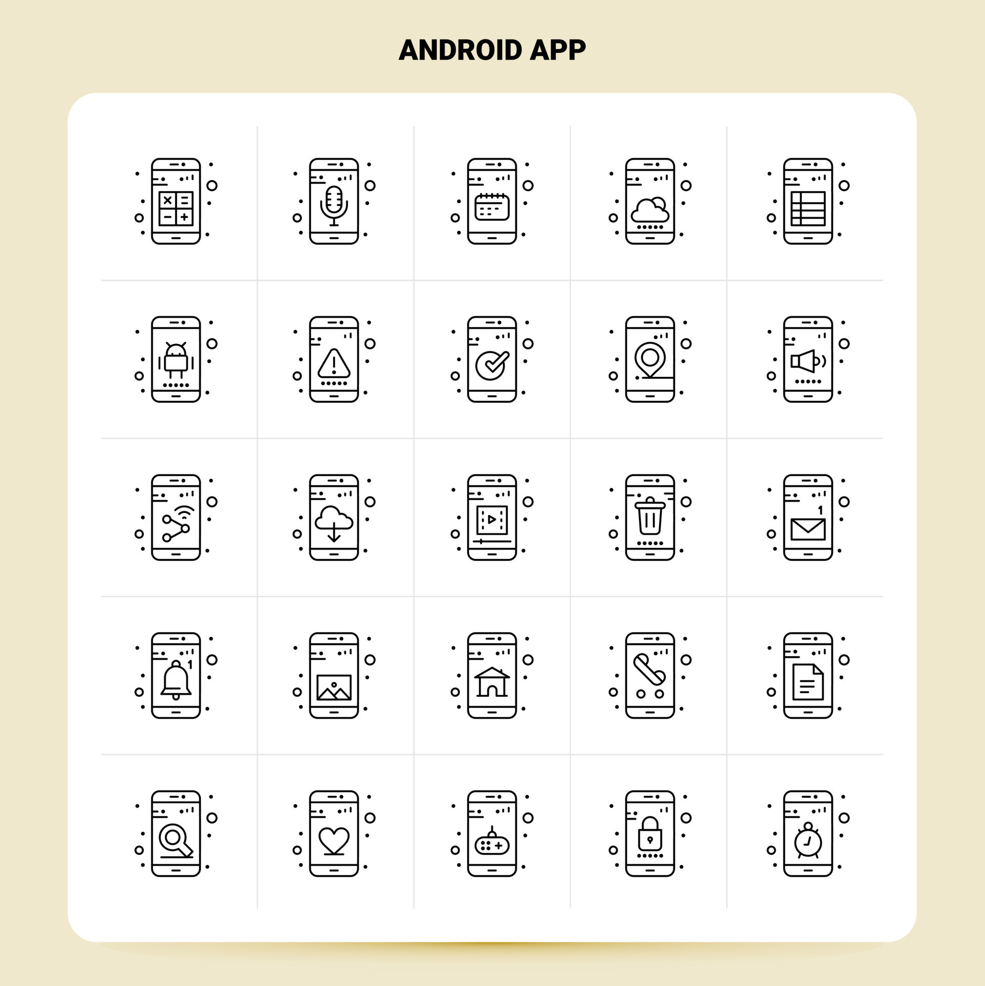 Android App Icon Design Android App Icon Design