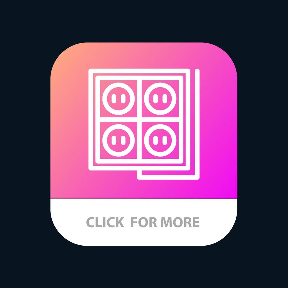 Building Construction Plug Socket Tool Mobile App Button Android And Ios Line Version 19181127