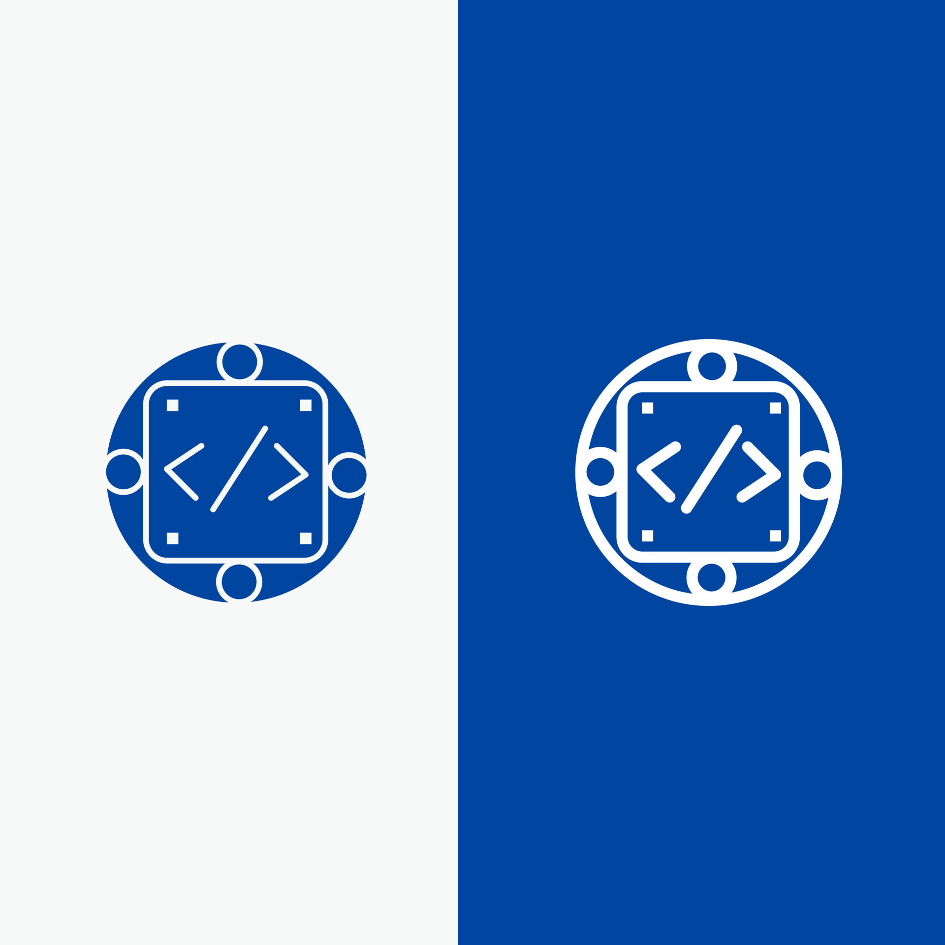 Code Custom Implementation Management Product Line and Glyph Solid icon ... Code Custom Implementation Management Product Line and Glyph Solid icon ...
