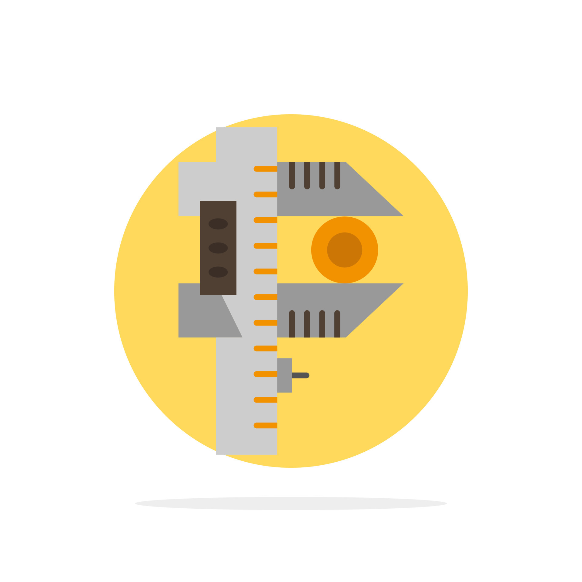 Measuring Accuracy Measure Small Tiny Abstract Circle Background Flat Color Icon 19182619 Vector