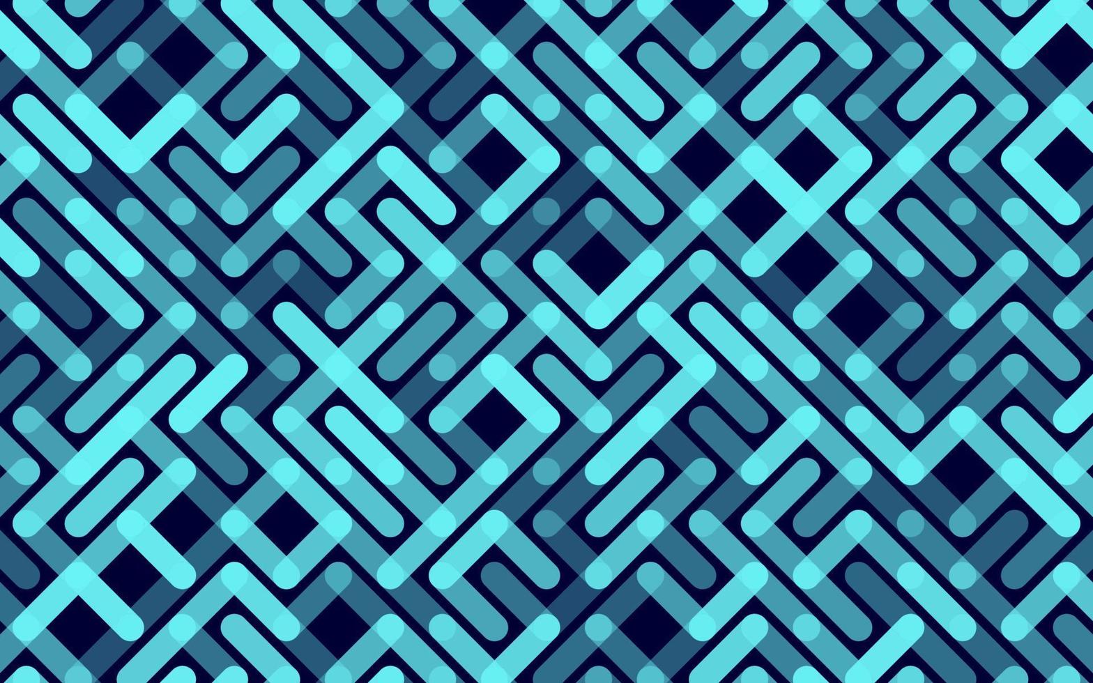Lines Vector Seamless Pattern Banner Geometric Striped Ornament