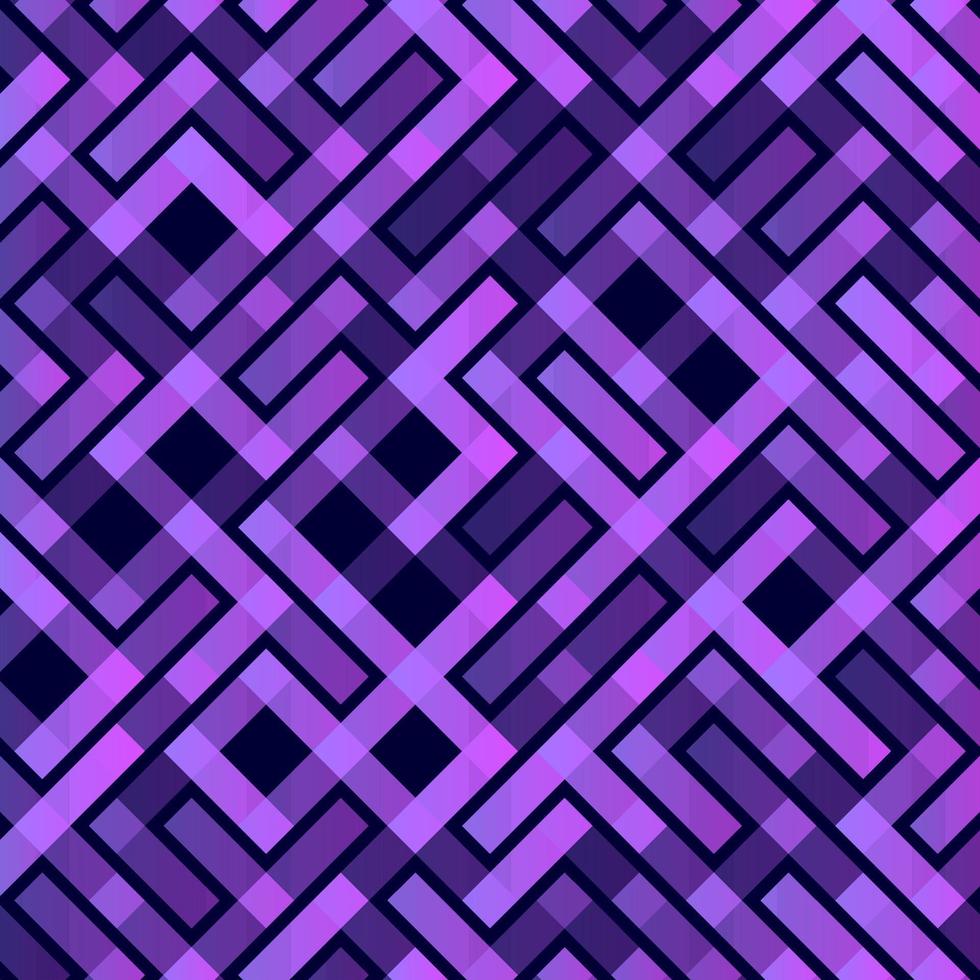 Lines Vector Seamless Pattern Geometric Striped Ornament Monochrome