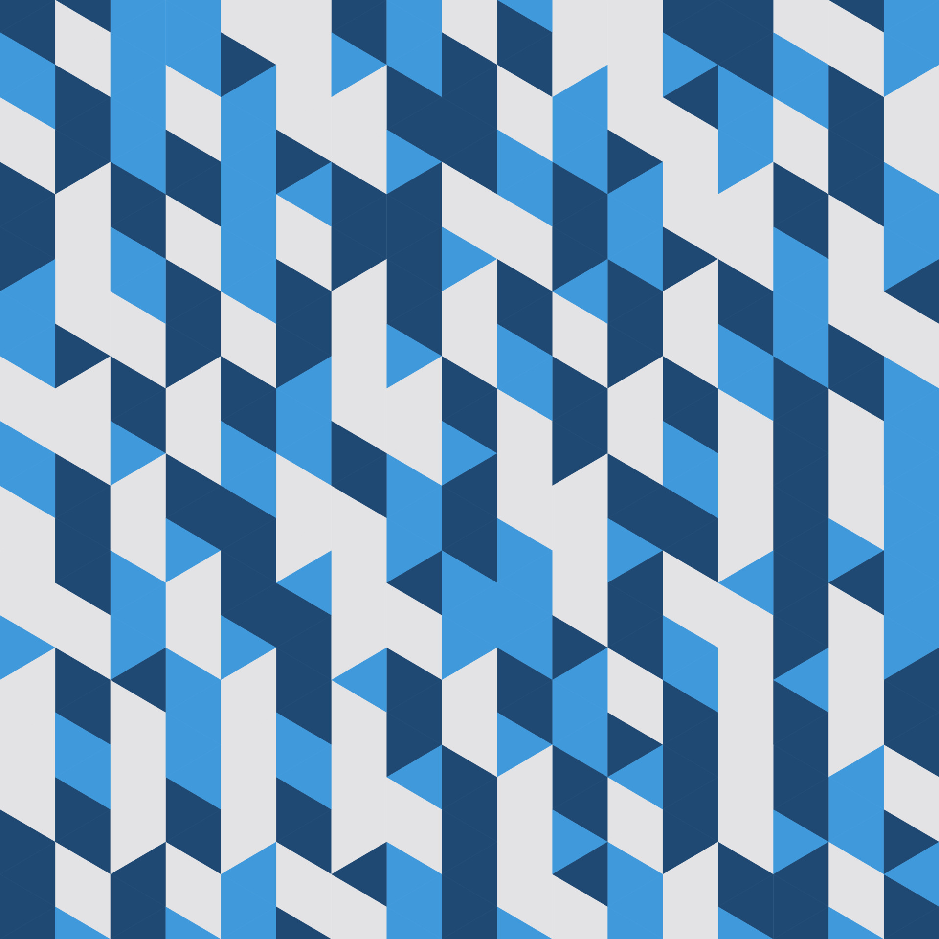 Blue Geometric Seamless Pattern Abstract Background 19184722 Vector Art