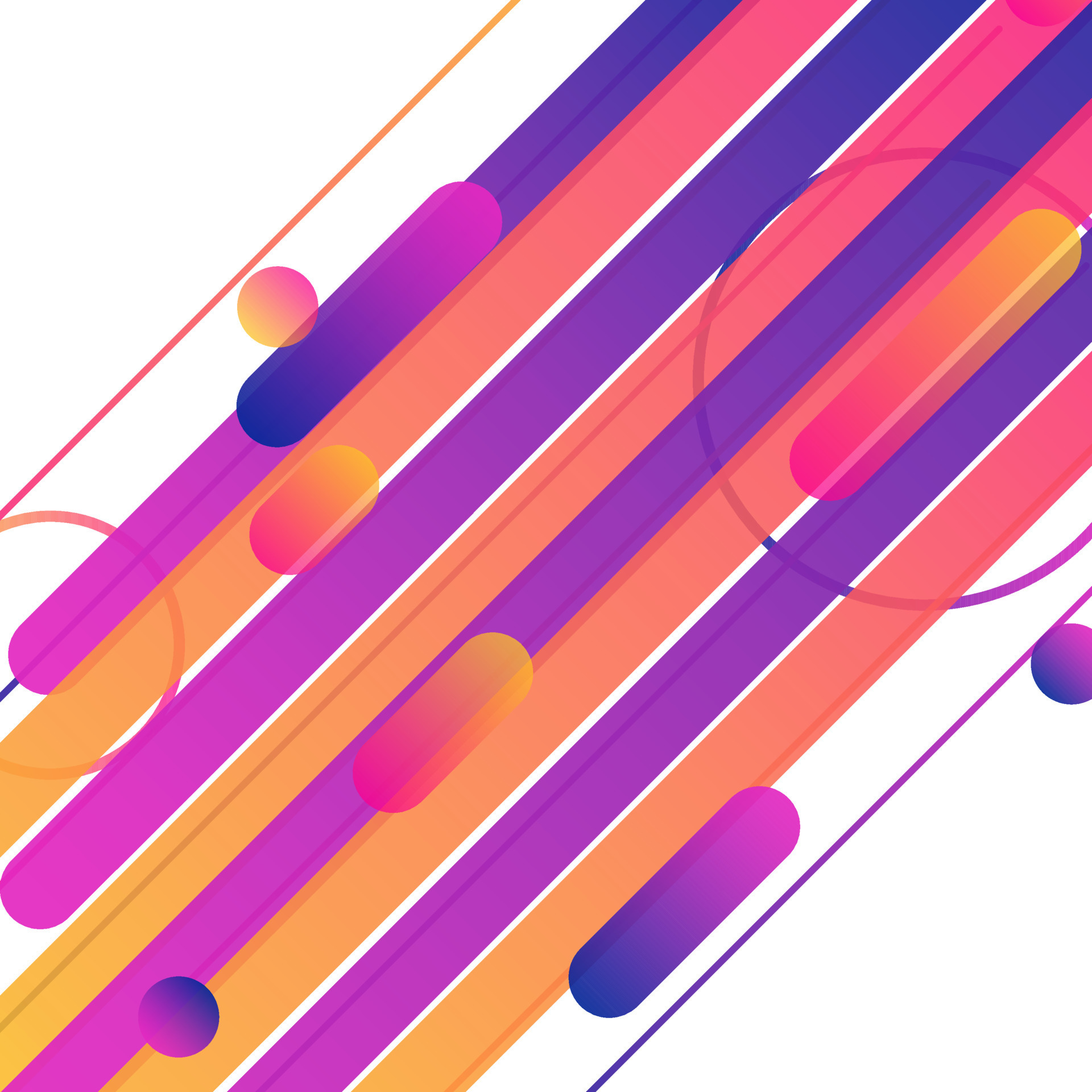 Rounded Lines Edge Background. Creative Lines for business brochure ...