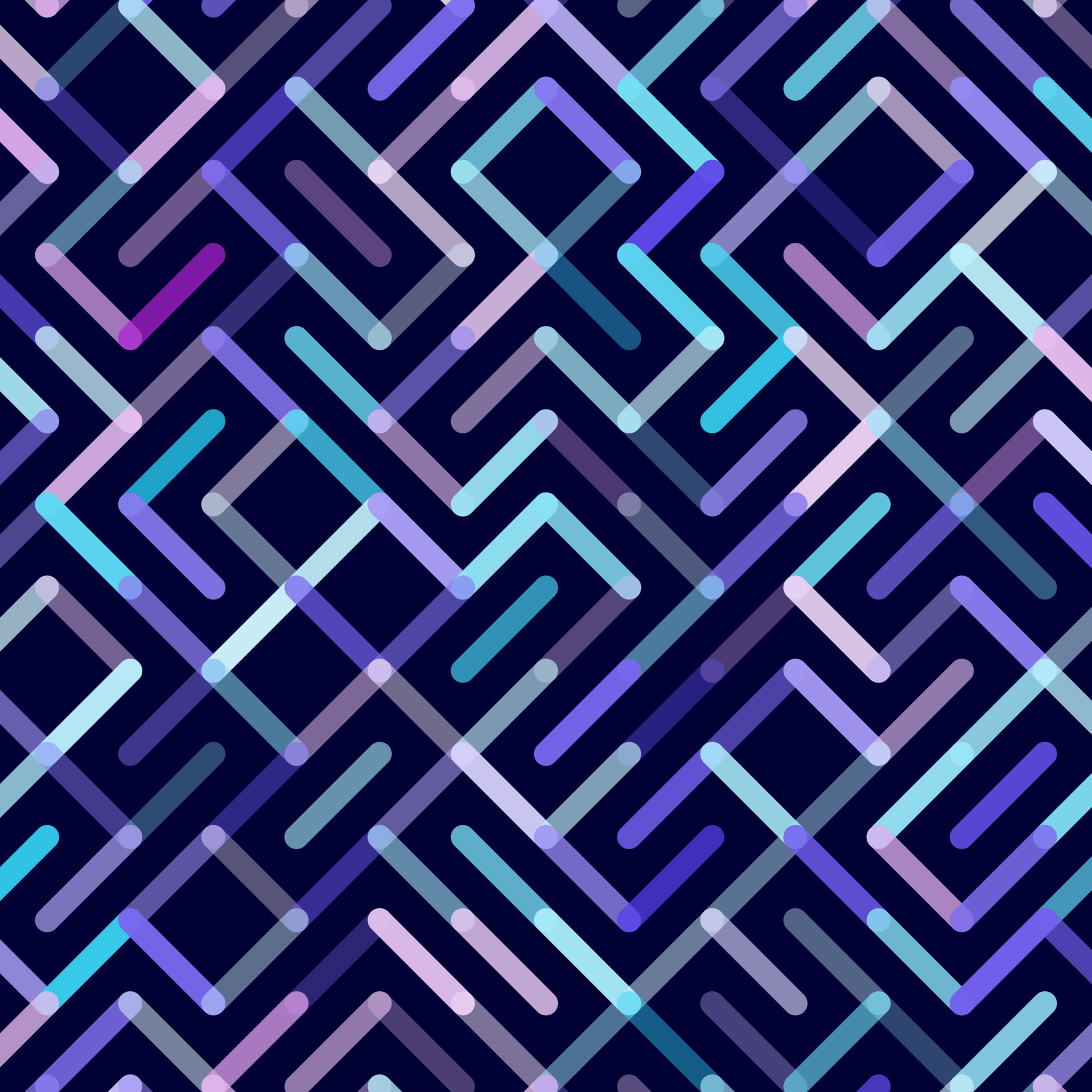 Lines Vector Seamless Pattern Geometric Striped Ornament Monochrome