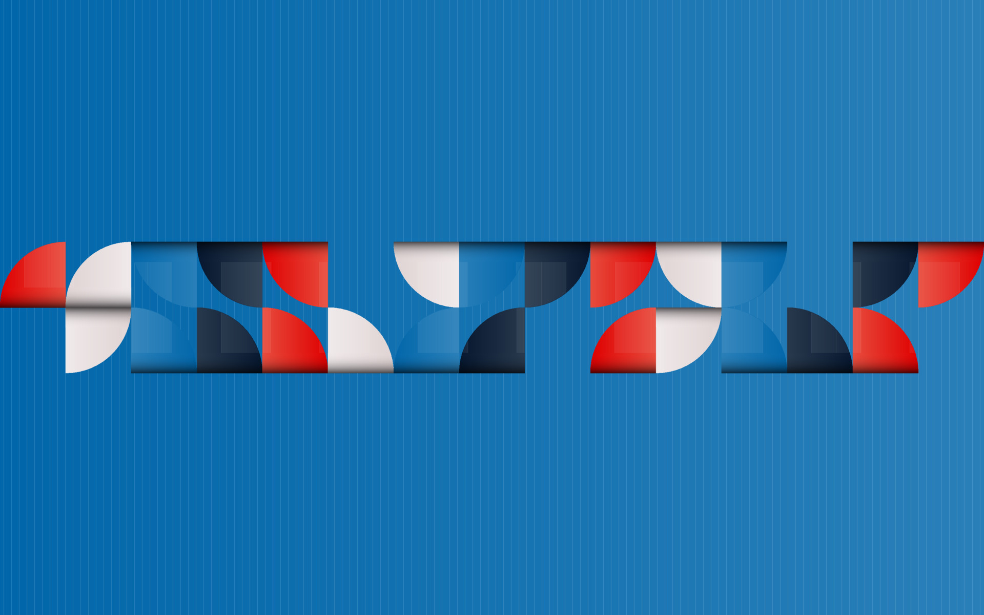 Mid-century geometric abstract pattern with simple shapes and beautiful ... Mid-century geometric abstract pattern with simple shapes and beautiful ...