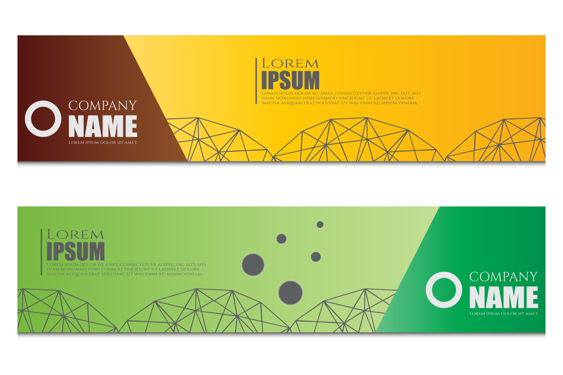 simple banner design 19187078 Vector Art at Vecteezy