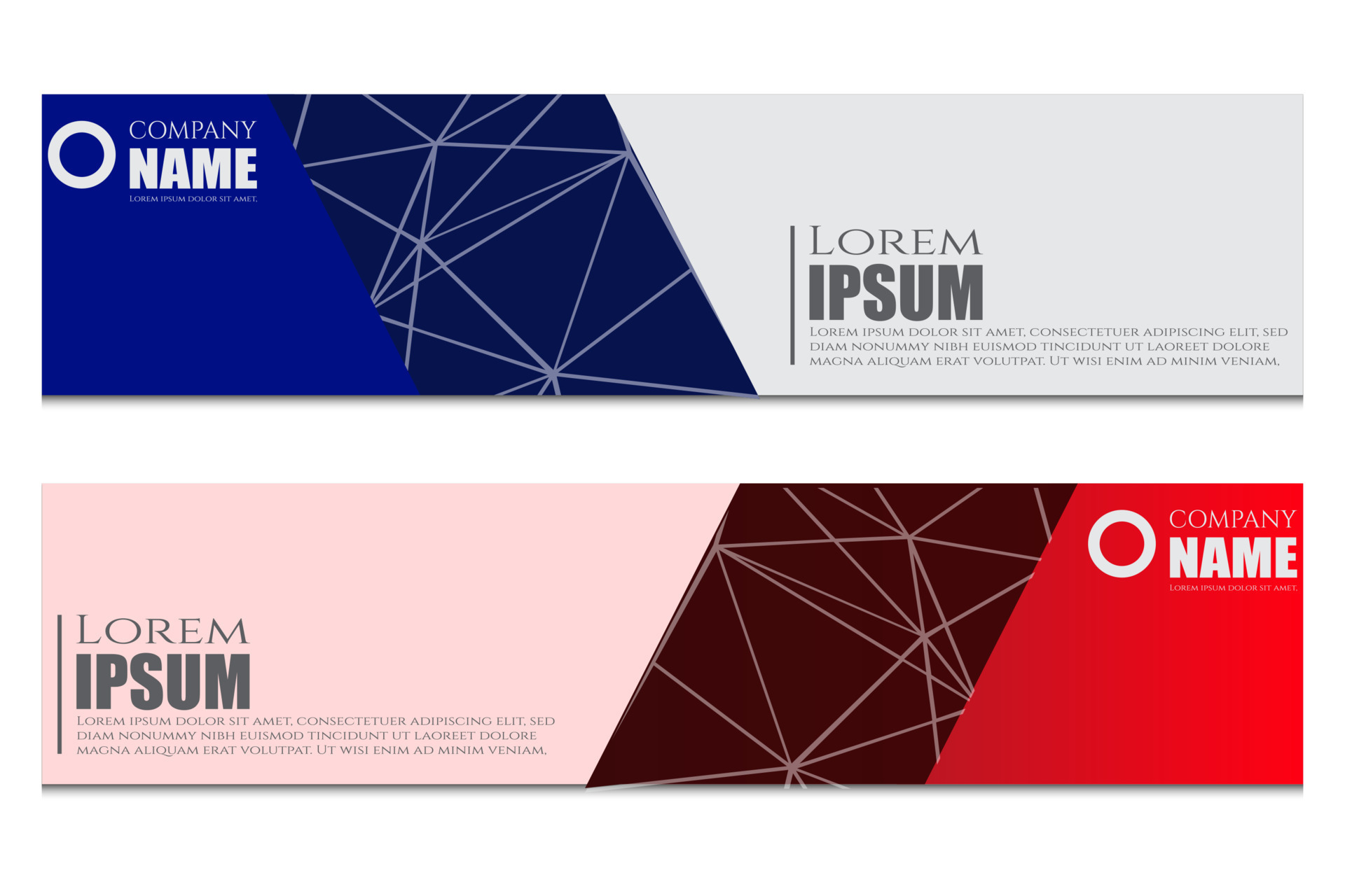 simple banner design 19187098 Vector Art at Vecteezy