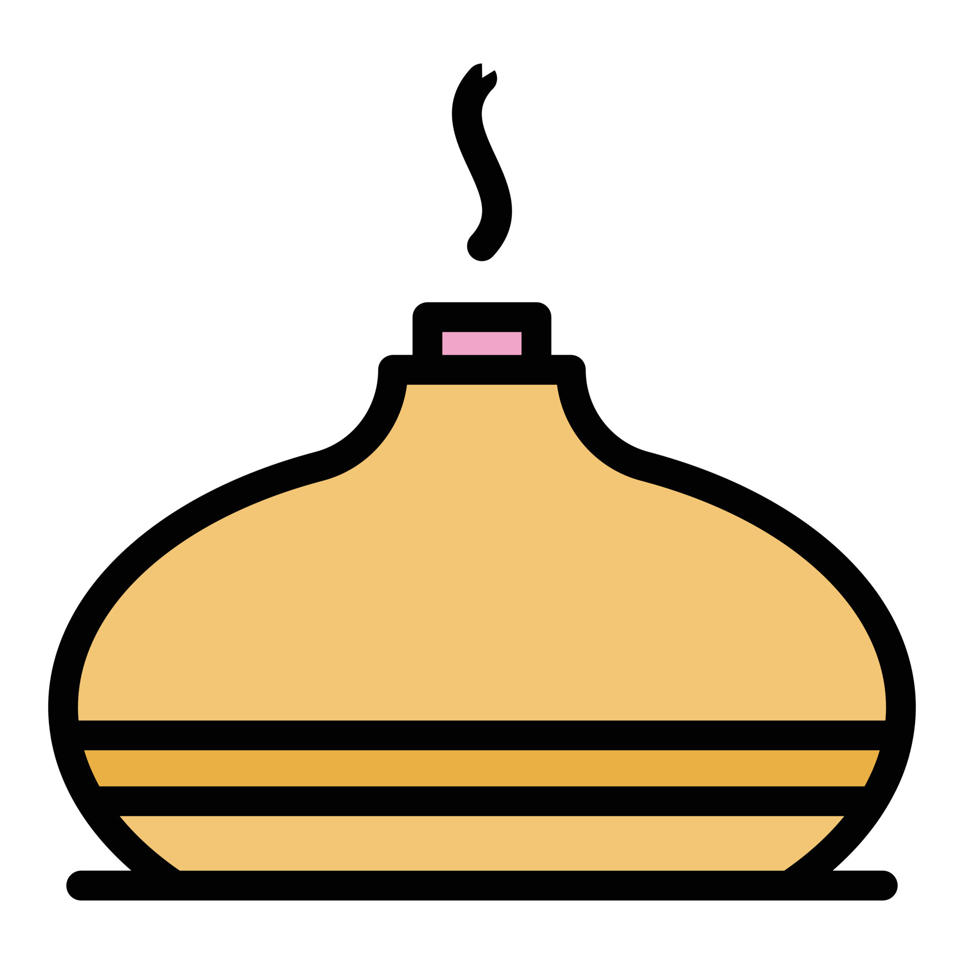 Lamp Diffuser Icon Color Outline Vector 19188759 Vector Art At Vecteezy