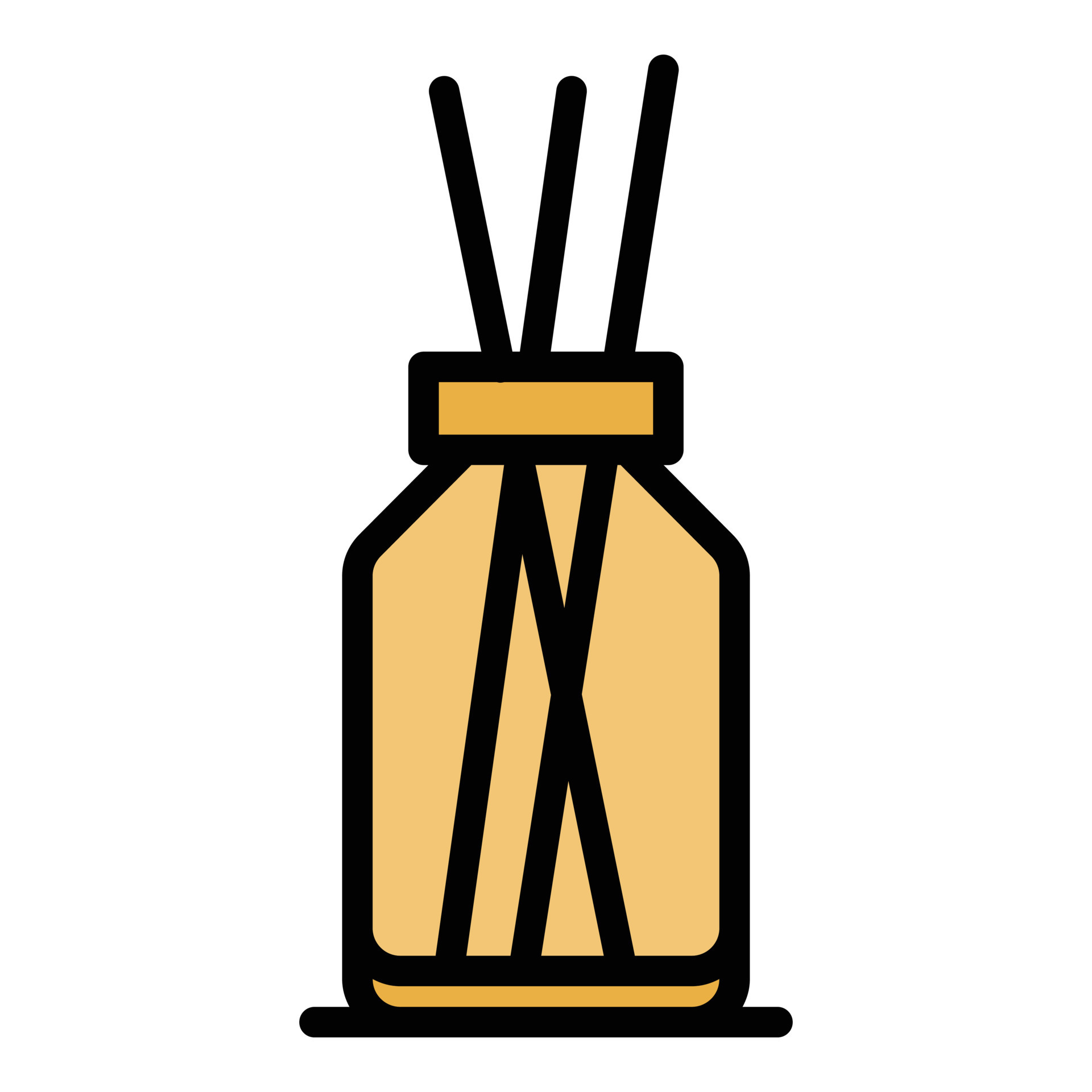 Herbal Plants Diffuser Icon Color Outline Vector 19188764 Vector Art At Vecteezy