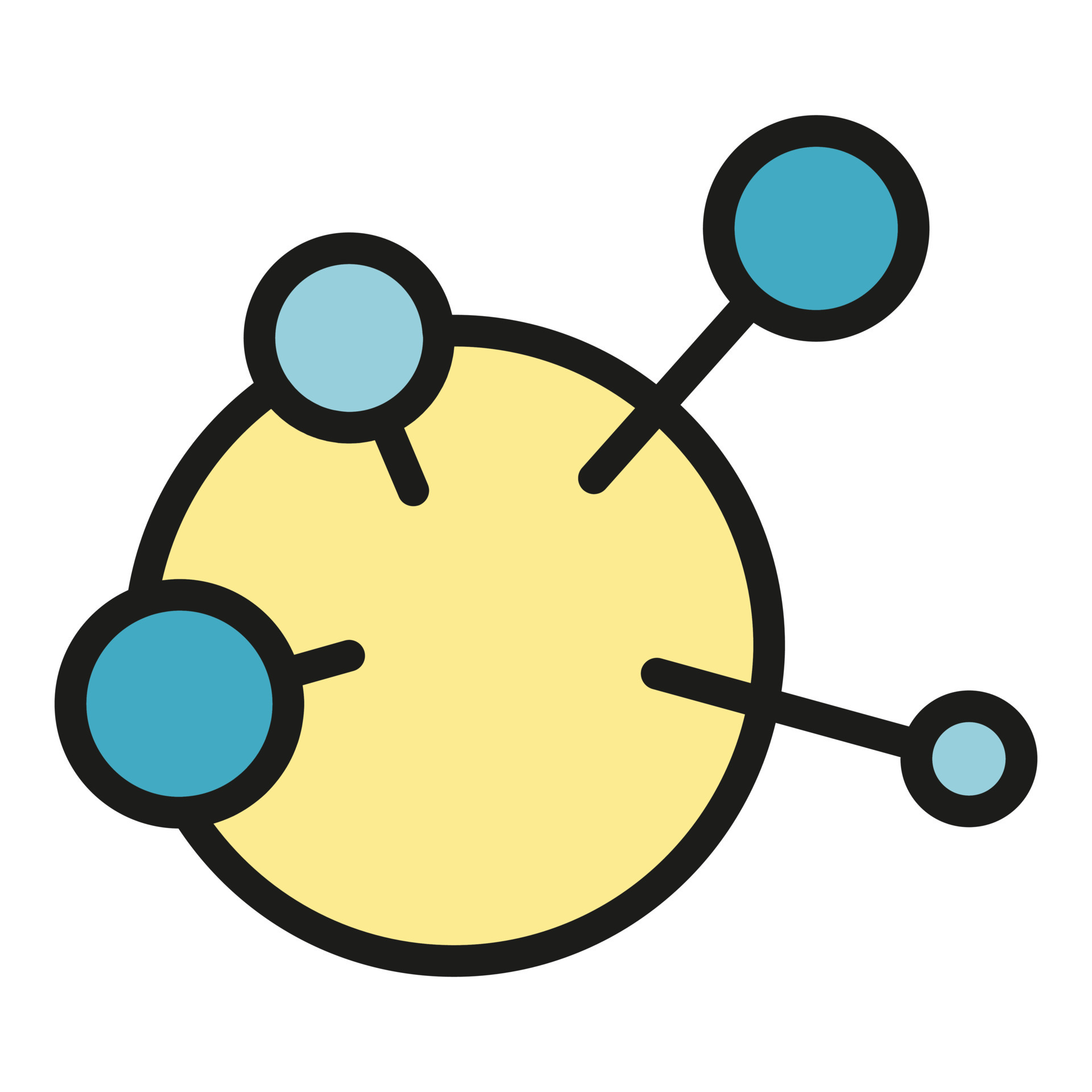 Node icon color outline vector 19189715 Vector Art at Vecteezy