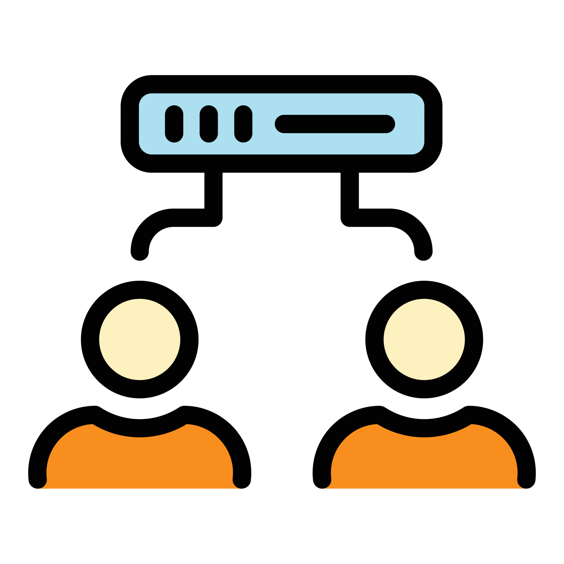 Customer Database Icon Color Outline Vector 19190177 Vector Art At Vecteezy