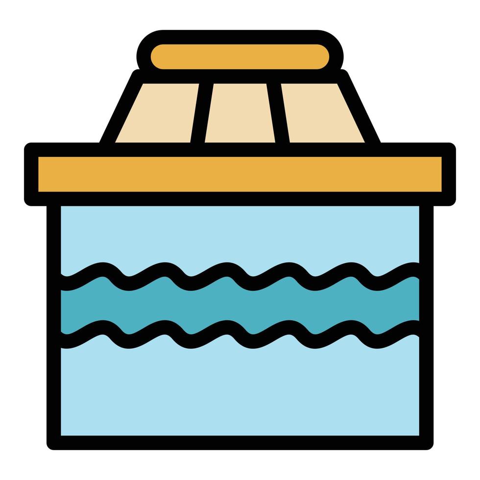 Industry sewage icon color outline vector 19190531 Vector Art at Vecteezy Industry sewage icon color outline vector 19190531 Vector Art at Vecteezy