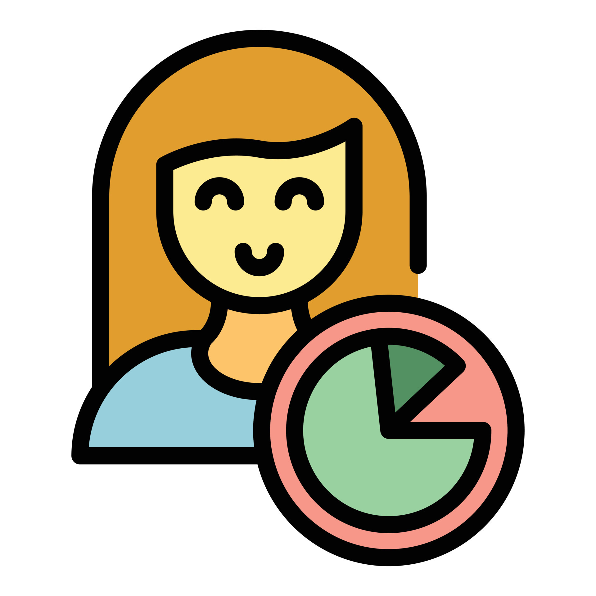 Happy customer icon color outline vector 19191206 Vector Art at Vecteezy