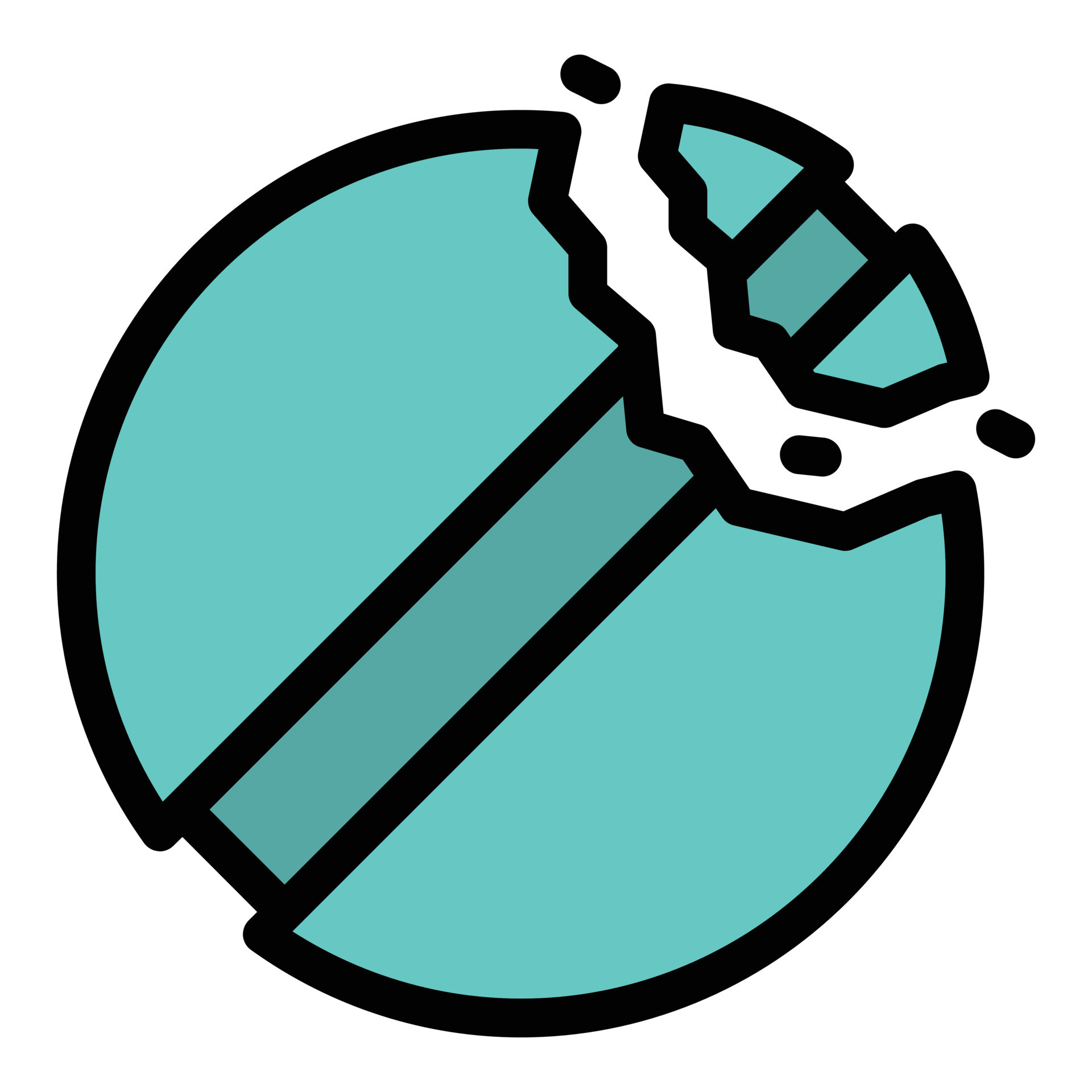 Cracked pill icon color outline vector 19194695 Vector Art at Vecteezy