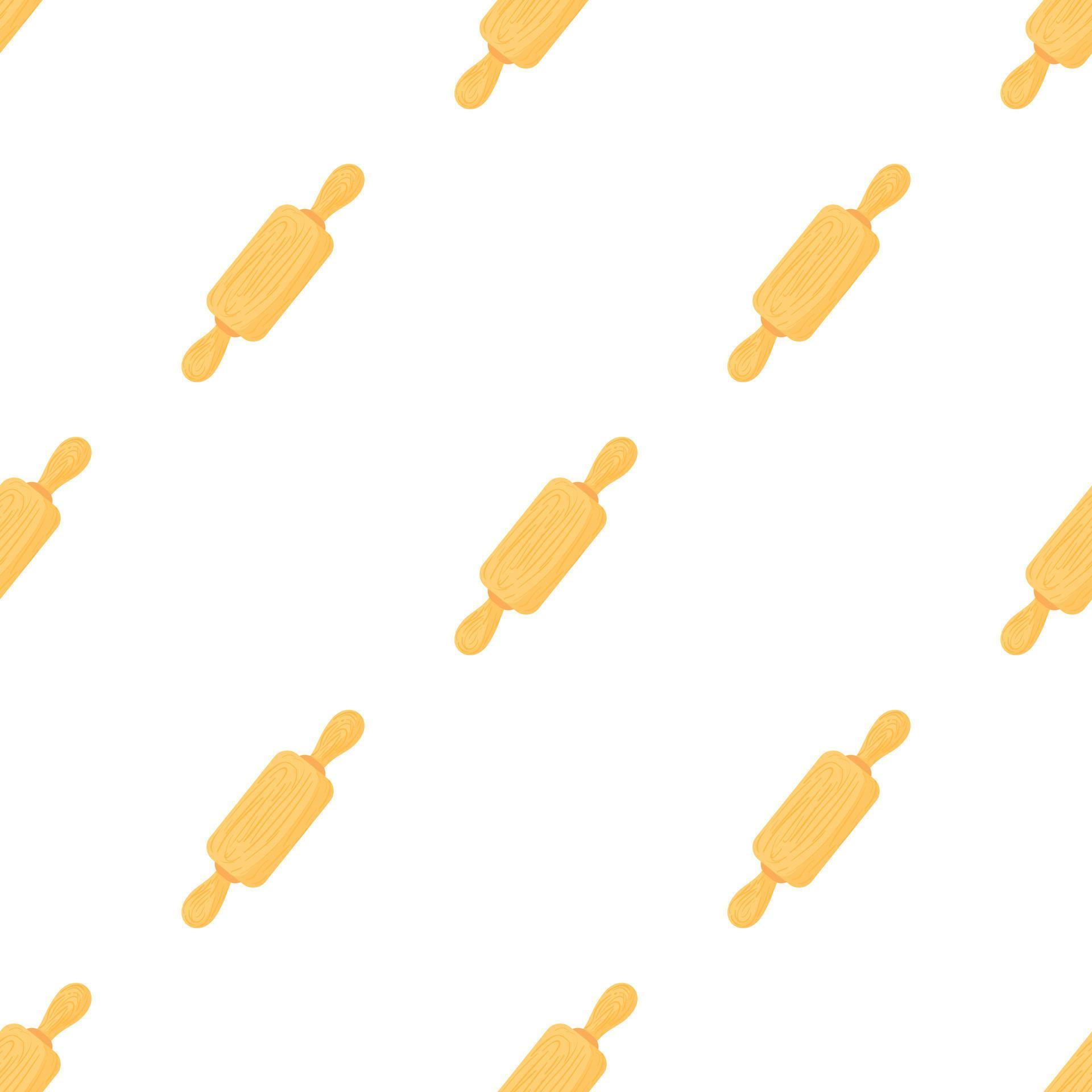 Rolling Pin Pattern Seamless Vector 19196040 Vector Art At Vecteezy