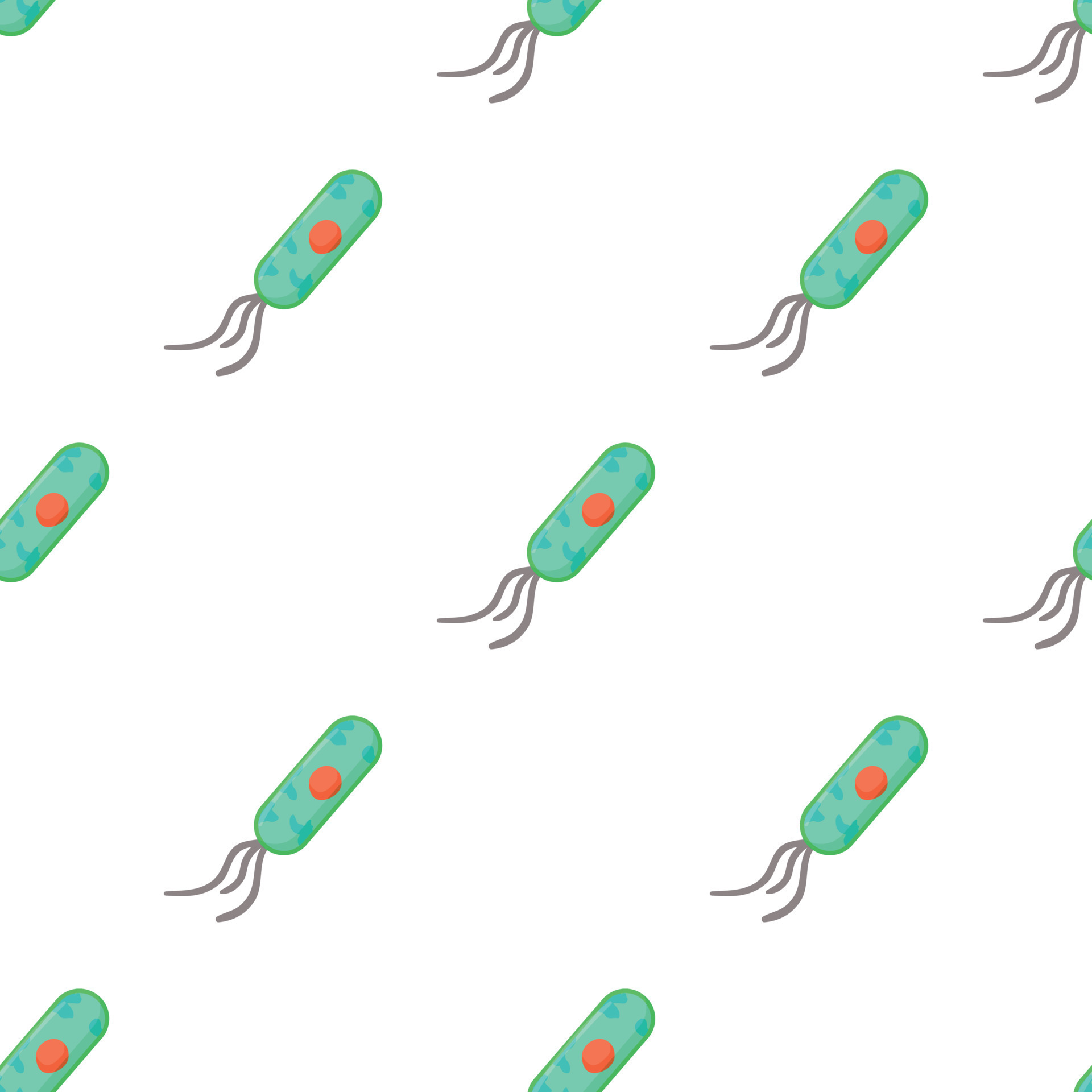 Microbe pattern seamless vector 19196087 Vector Art at Vecteezy