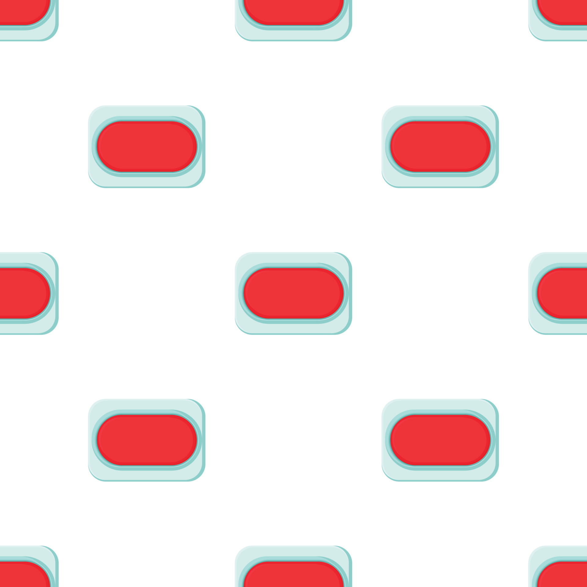 Red rectangular button pattern seamless vector 19196148 Vector Art at ...