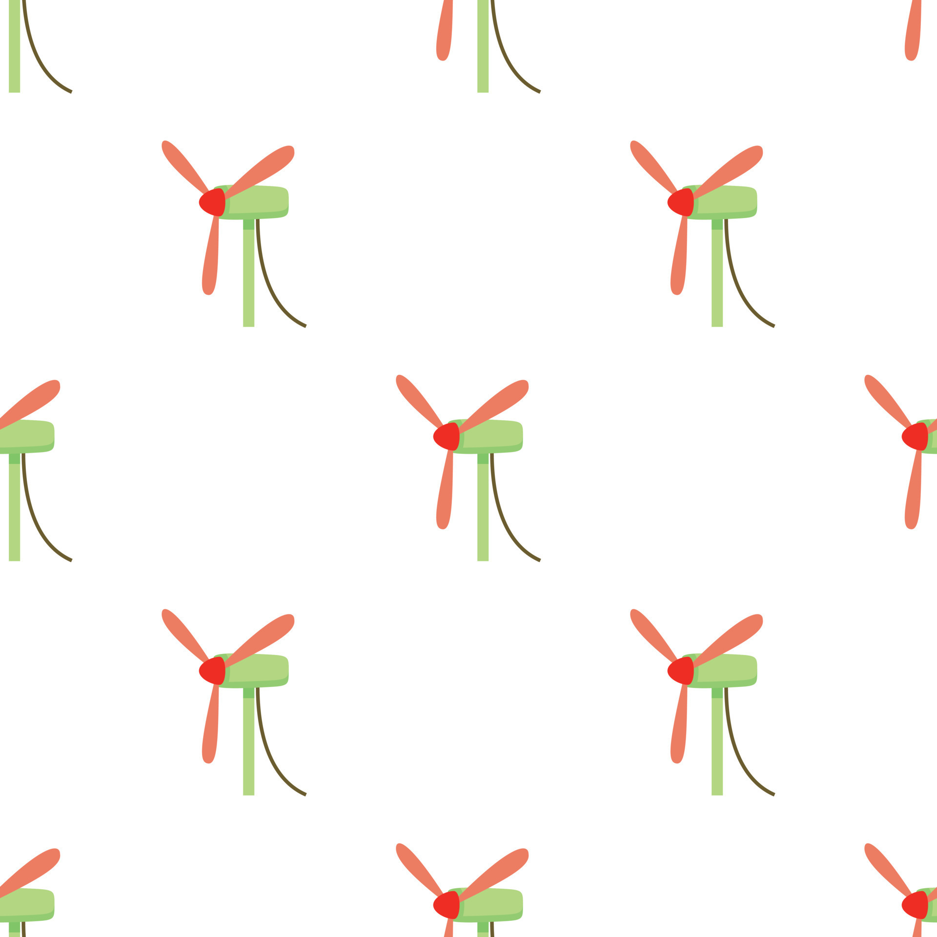 Windmill pattern seamless vector 19196360 Vector Art at Vecteezy