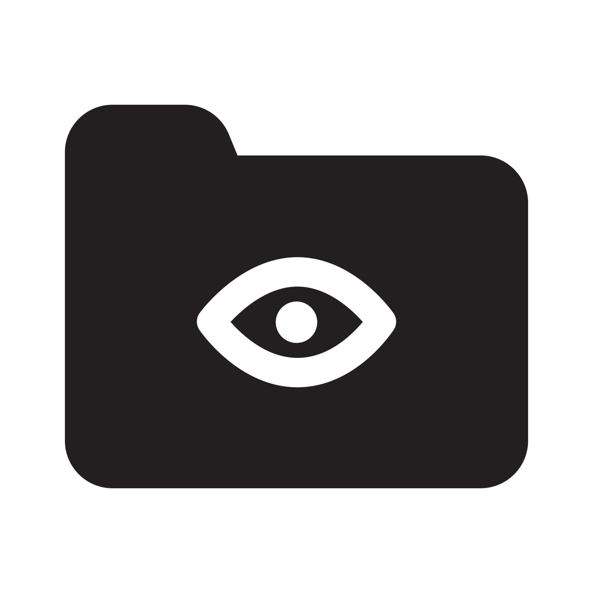 View Folder Icon Solid Style 19197228 Vector Art at Vecteezy