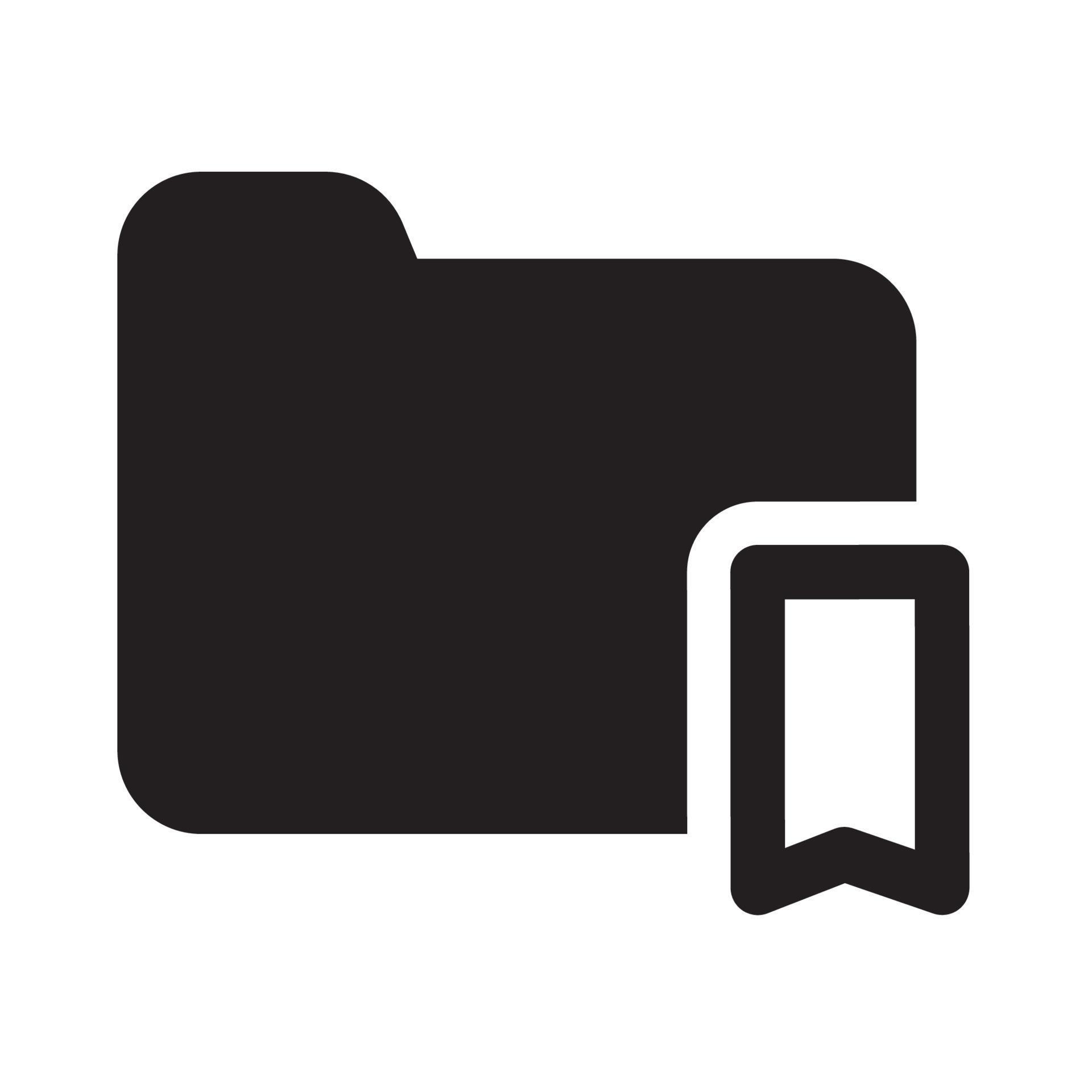 Bookmark Icon Solid 19197248 Vector Art at Vecteezy