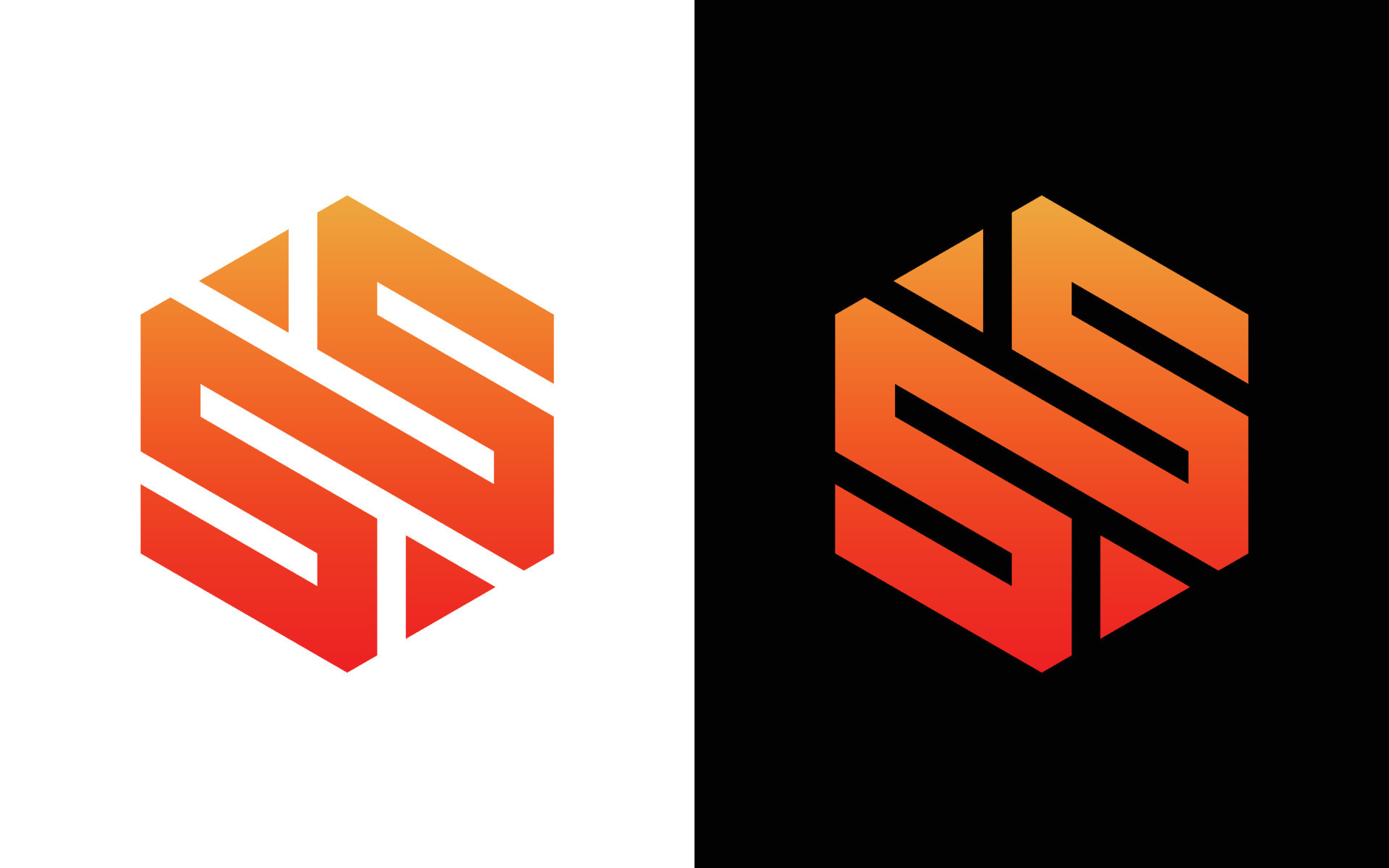 Ss Monogram Logo With Grid Method Design Pro Vector 19200439 Vector Art At Vecteezy