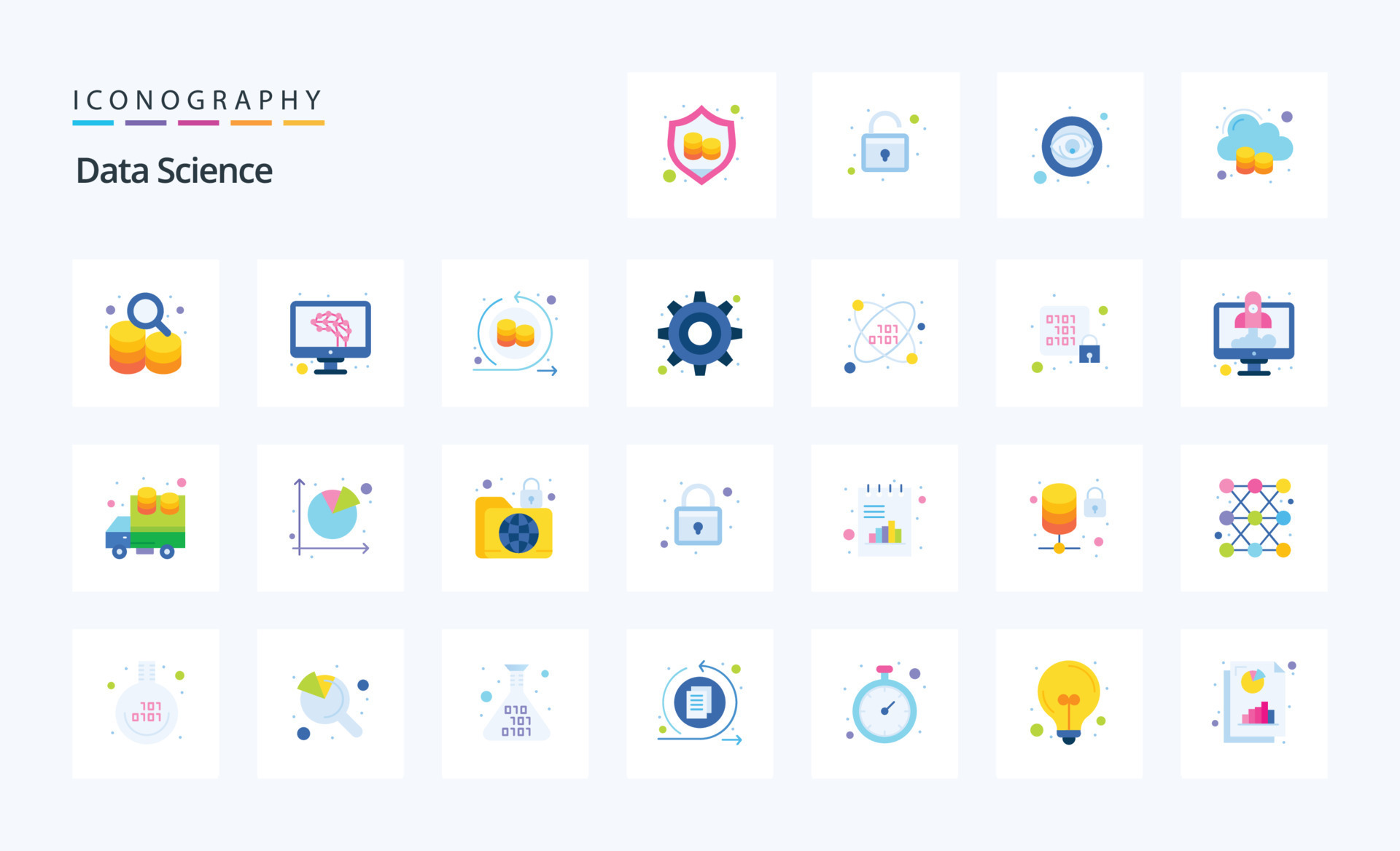25 Data Science Flat color icon pack 19211388 Vector Art at Vecteezy 25 Data Science Flat color icon pack 19211388 Vector Art at Vecteezy