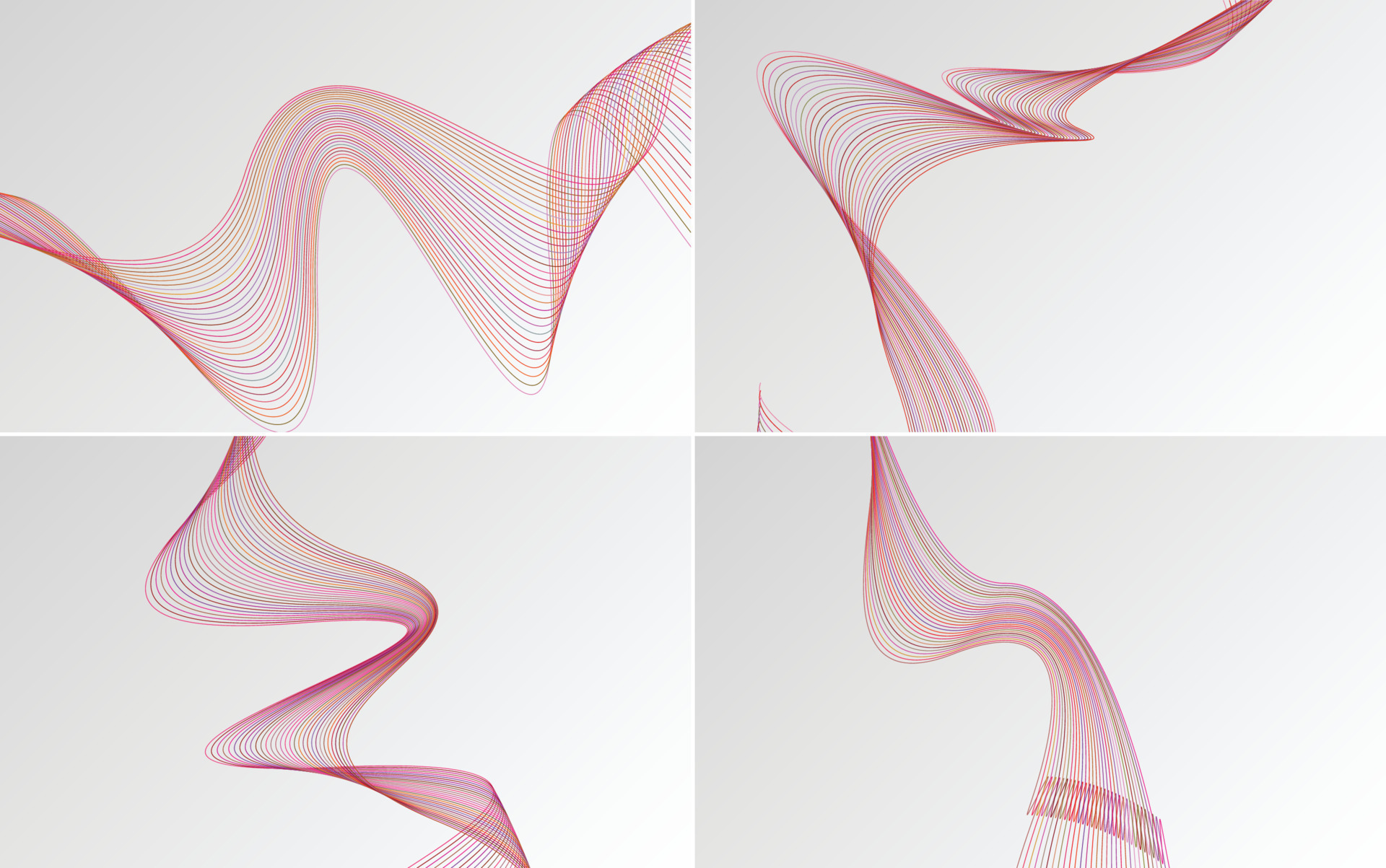 Wave curve abstract vector backgrounds for a contemporary and sleek ...