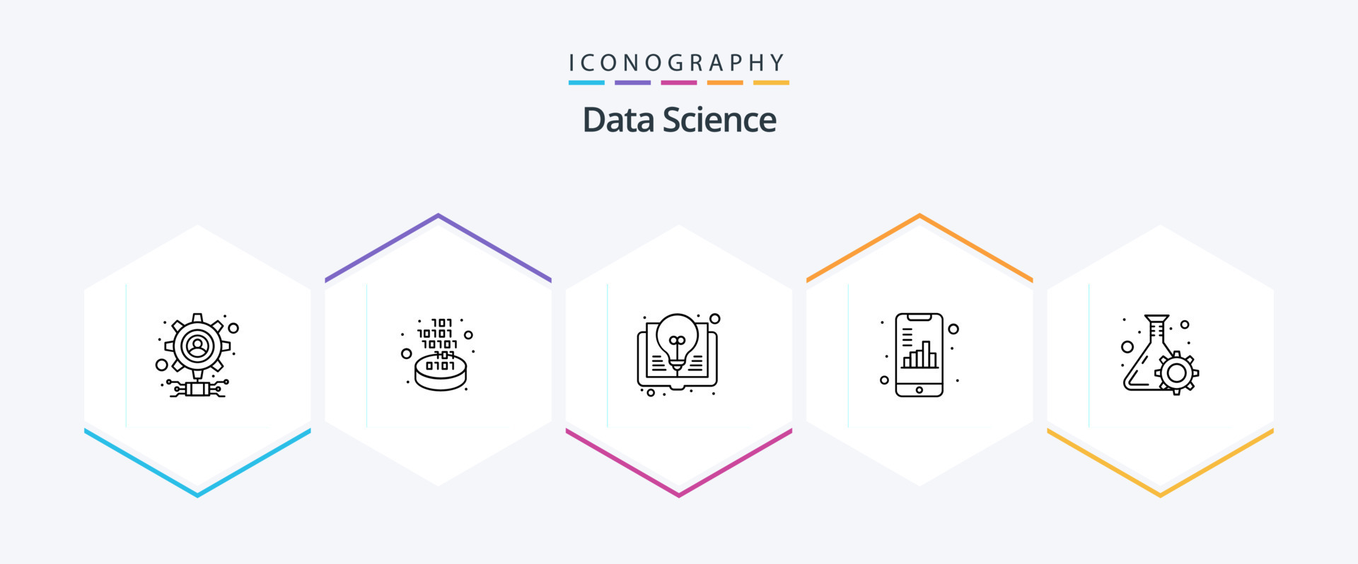 Data Science 25 Line icon pack including flask. graph. book. document ... Data Science 25 Line icon pack including flask. graph. book. document ...