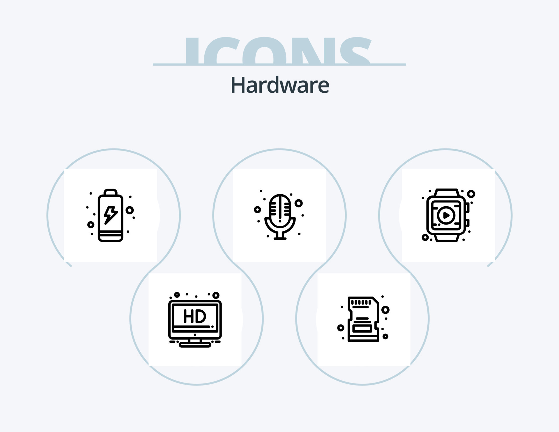 Hardware Line Icon Pack 5 Icon Design. . hardware. hardware. diy ...