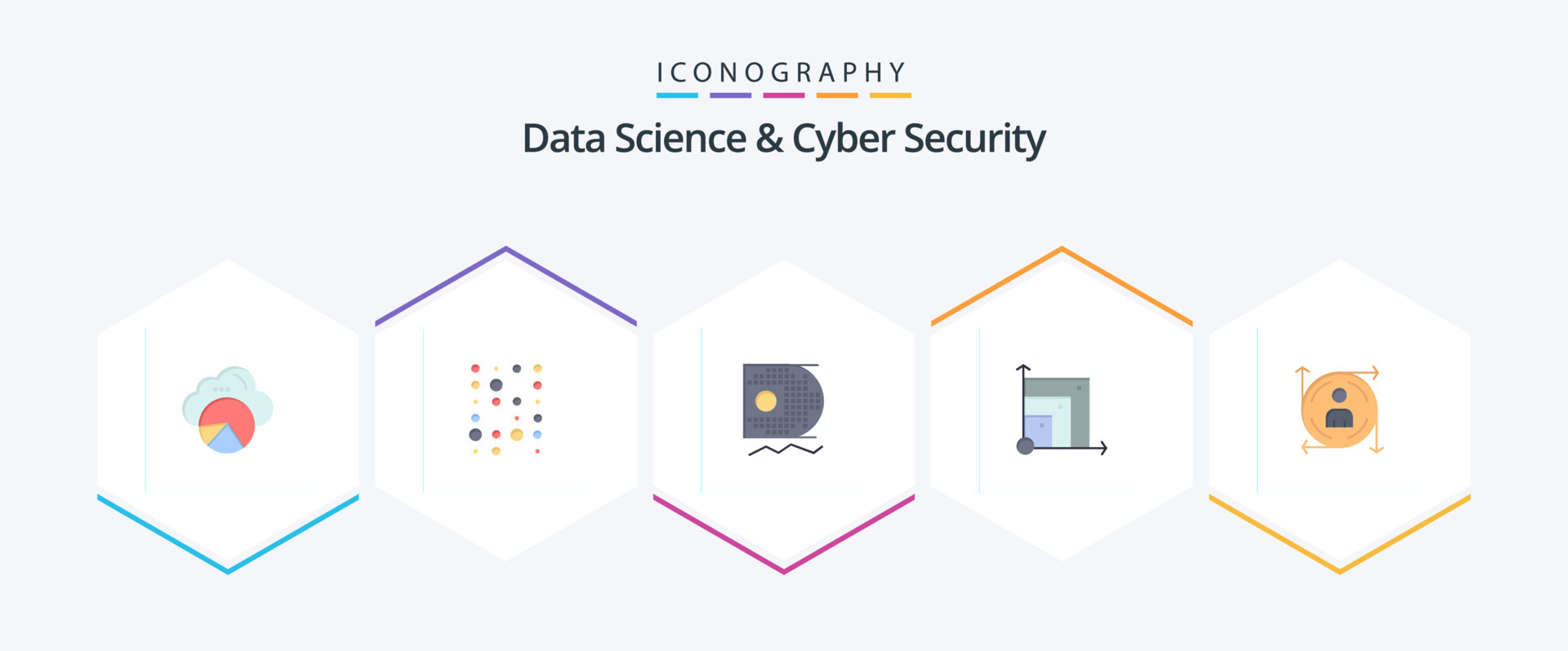 Data Science And Cyber Security 25 Flat Icon Pack Including Predication Scince Data Scalabel